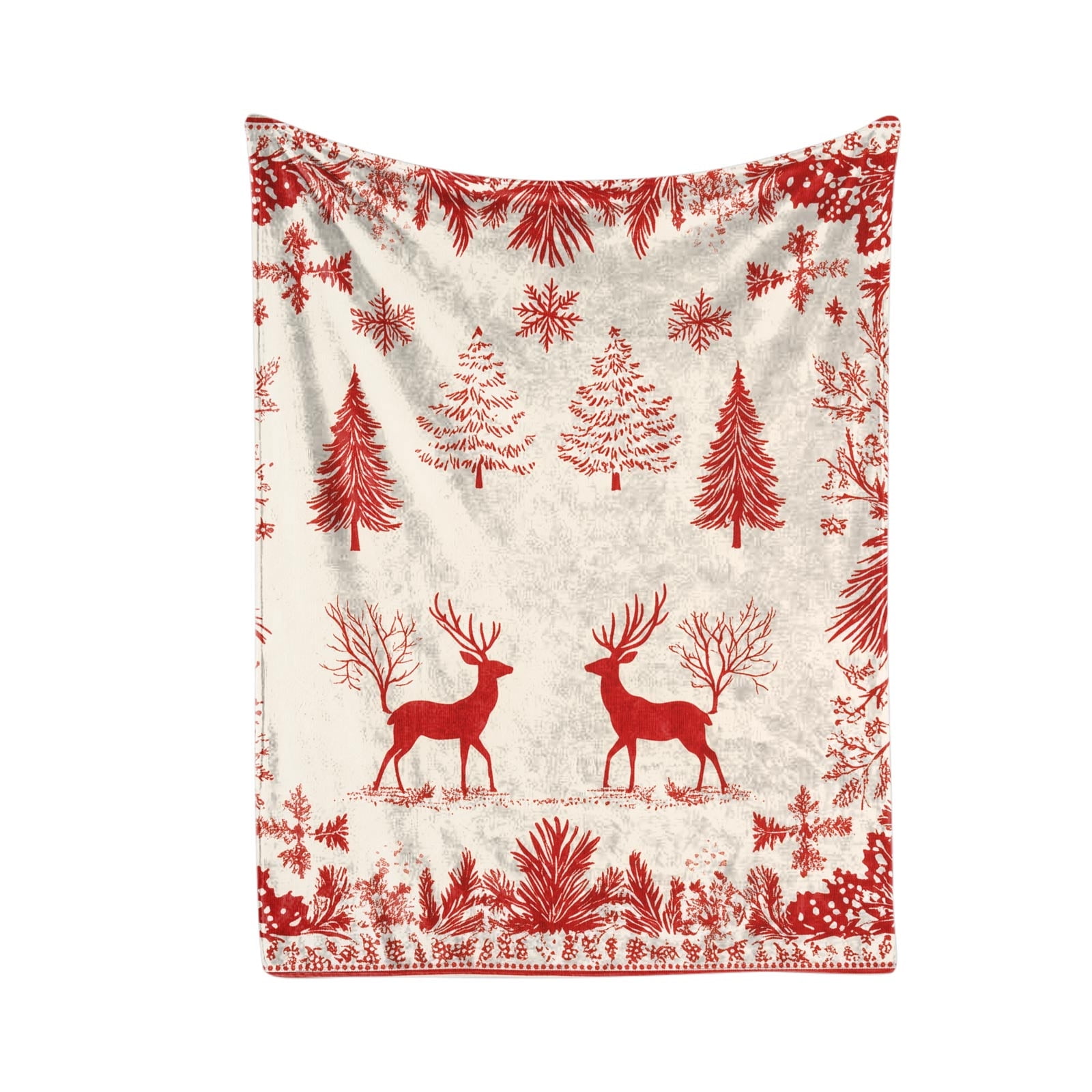 Christmas Blankets Winter Holiday Flannel Blankets Quality Warm And ...