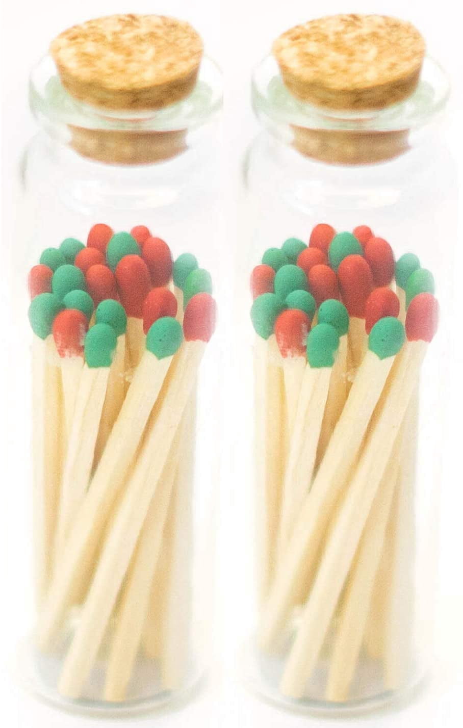 Christmas Blend Decorative Matches, 40 Small Premium Wooden Matches ...