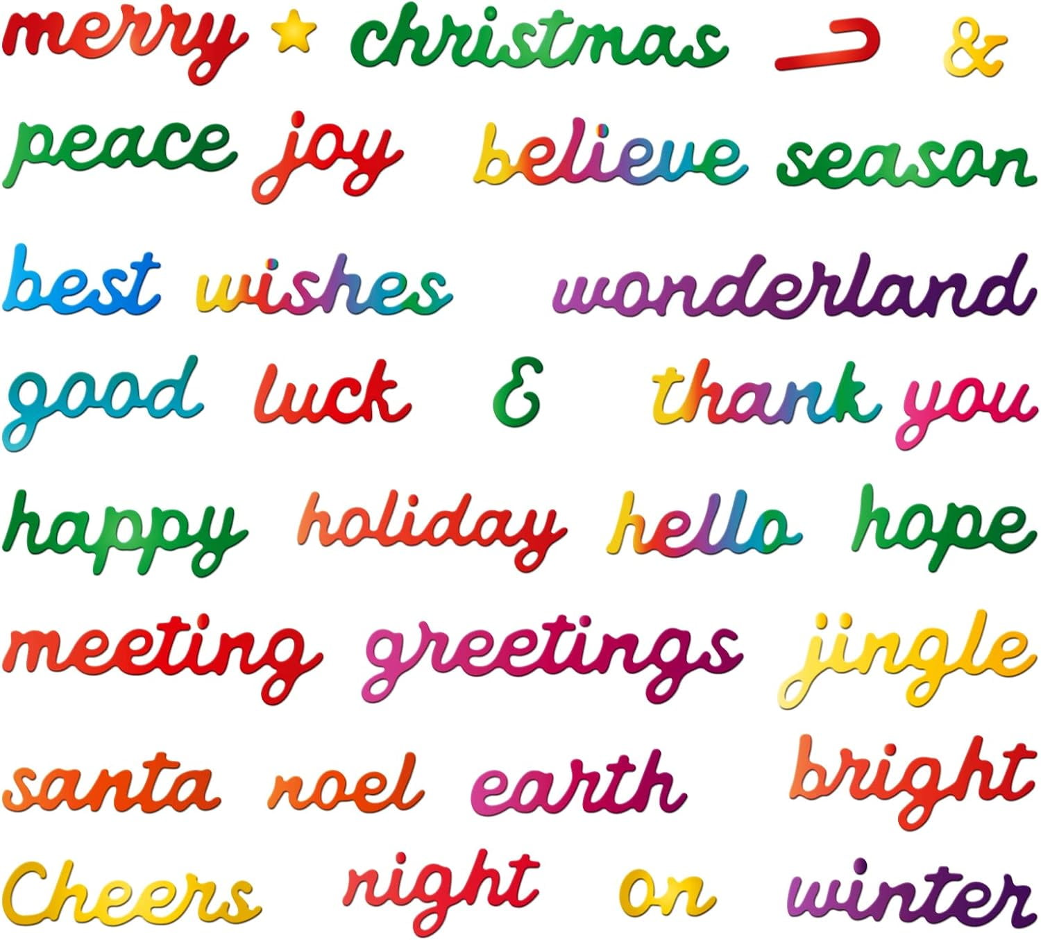 Christmas Blessing Words Metal Cutting Dies Christmas Cards Template s ...