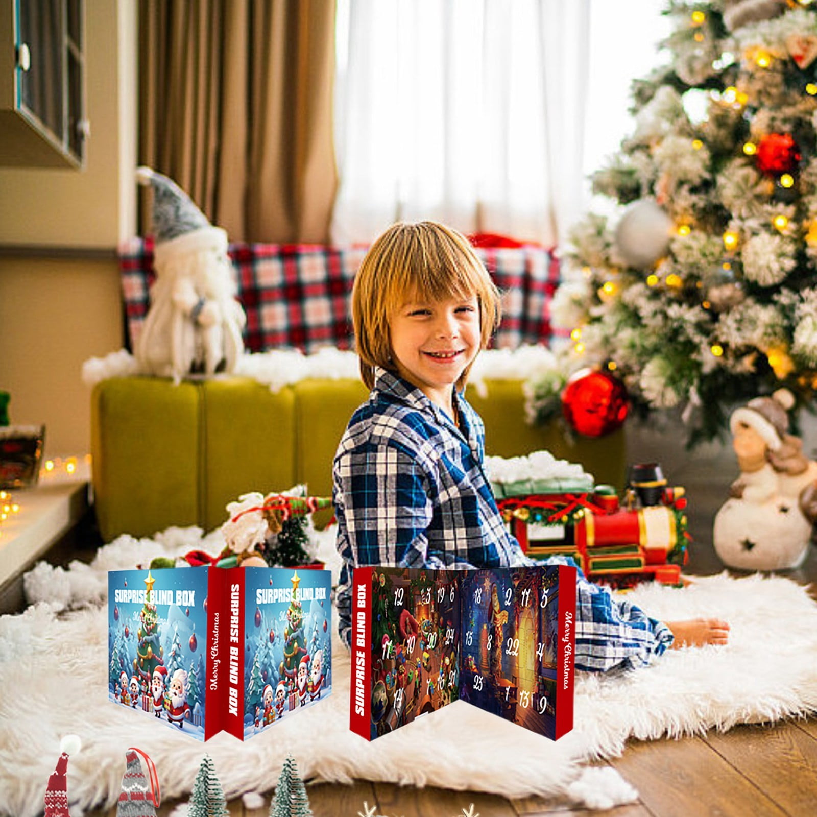 Christmas Blind Raffle 24 Festive Surprises Holiday Cooking Timers for ...