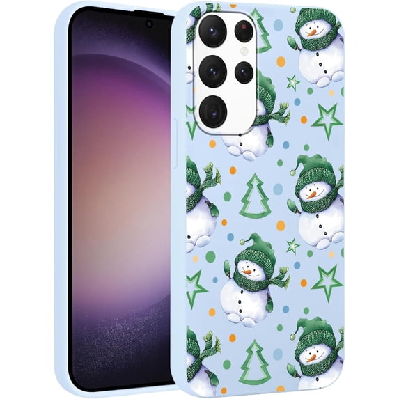 Christmas Blue Print Phone Case for Samsung Galaxy A16 5G 6.7", with ...