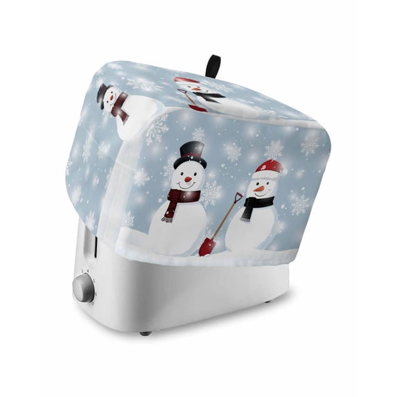 Christmas Blue Toaster Cover 4 Slice, Large Kitchen Appliance Covers ...