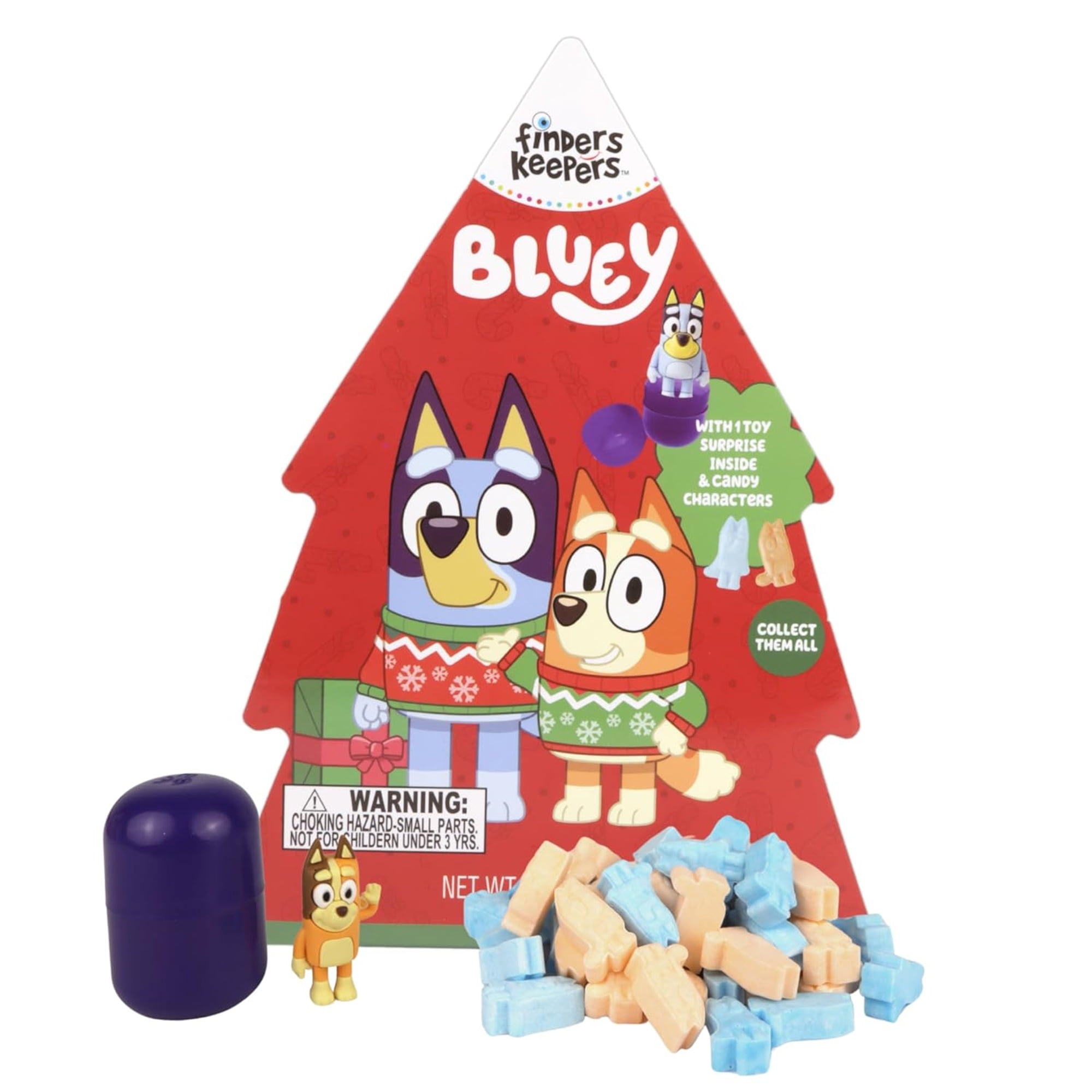 Christmas Bluey Finders Keepers Box, Stocking Stuffer Gifts, 1.76 ...