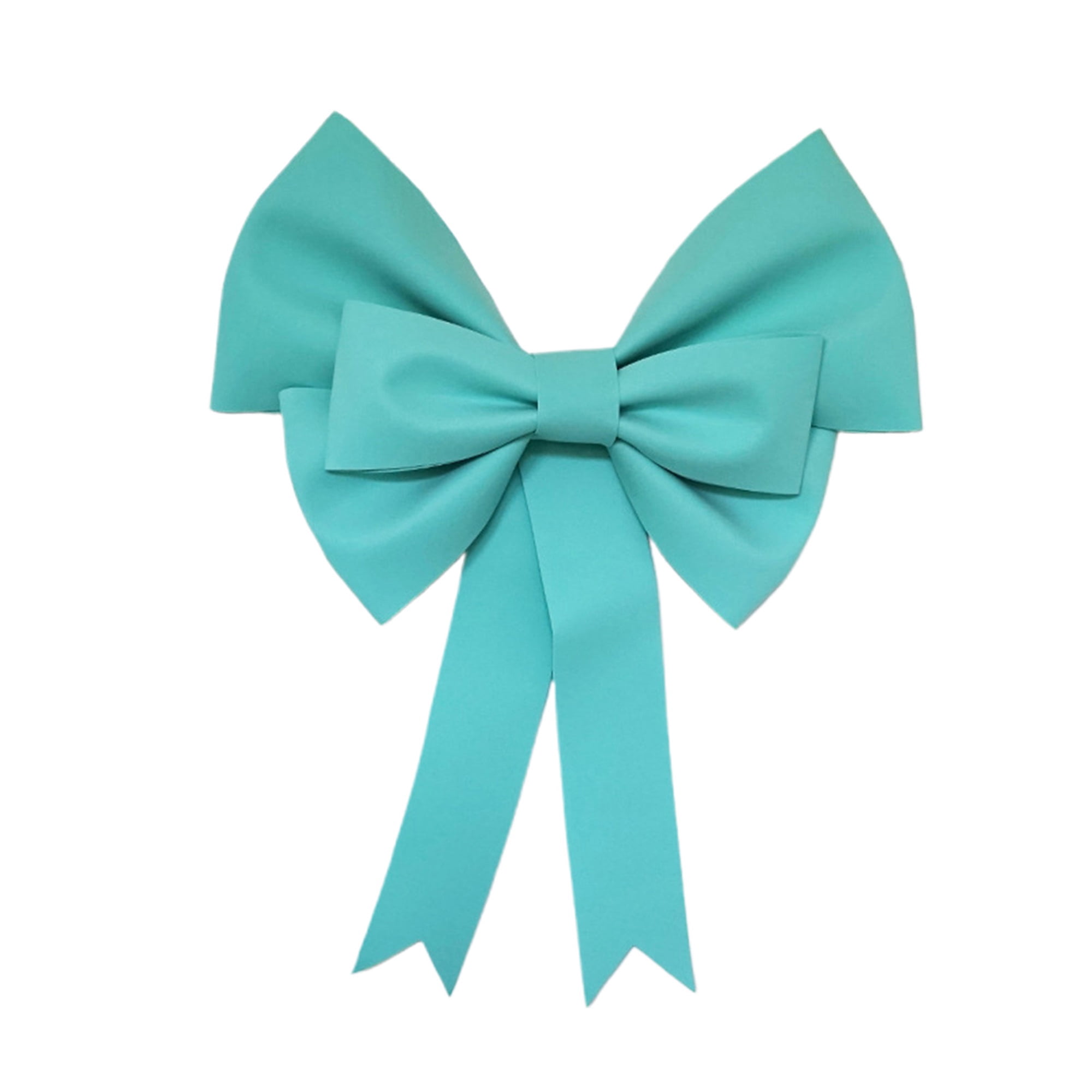 Christmas Bow Decoration Sponge Double Layered Bow Soft Lightweight ...