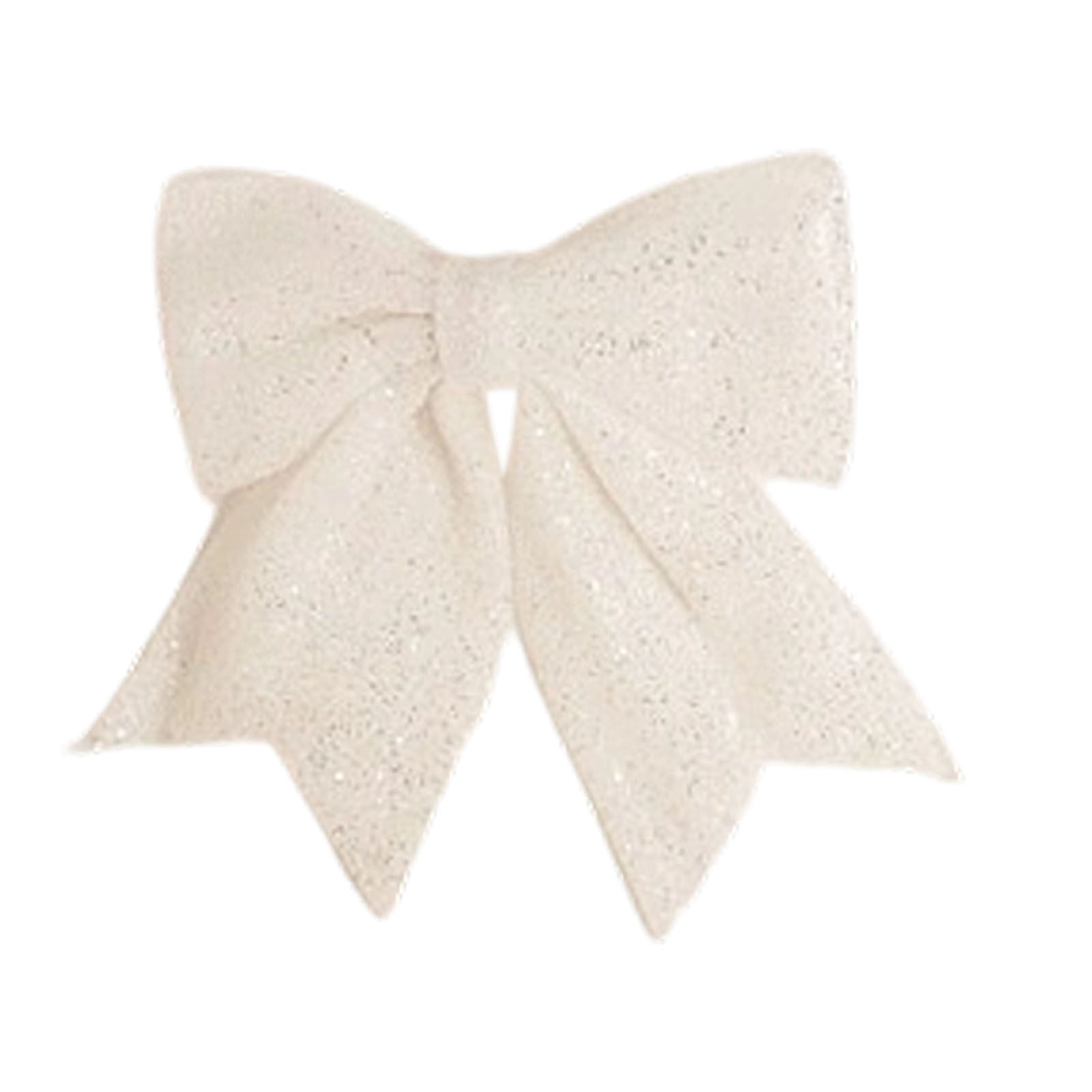 Christmas Bow Decorations - Sequin Wreath Bows Christmas Tree Topper ...