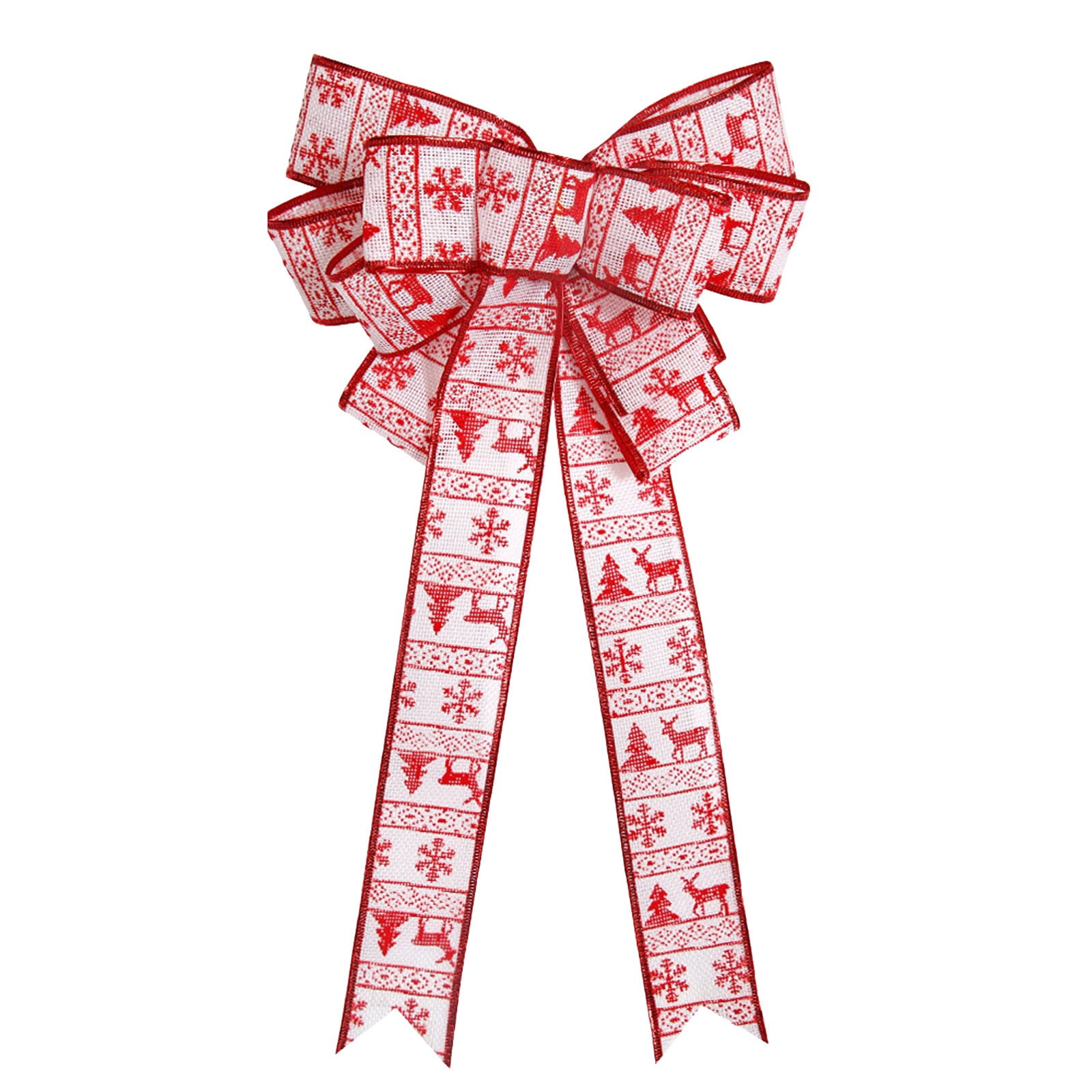 Christmas Bow Festival Bow Christmas Bows Antenna Bows Bowknot for DIY ...