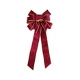 Christmas Bowknot Decorative Fancy Pendant Craft Embellishment for ...
