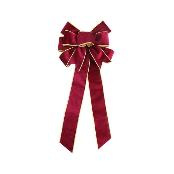 Christmas Bowknot Decorative Fancy Pendant Craft Embellishment for ...