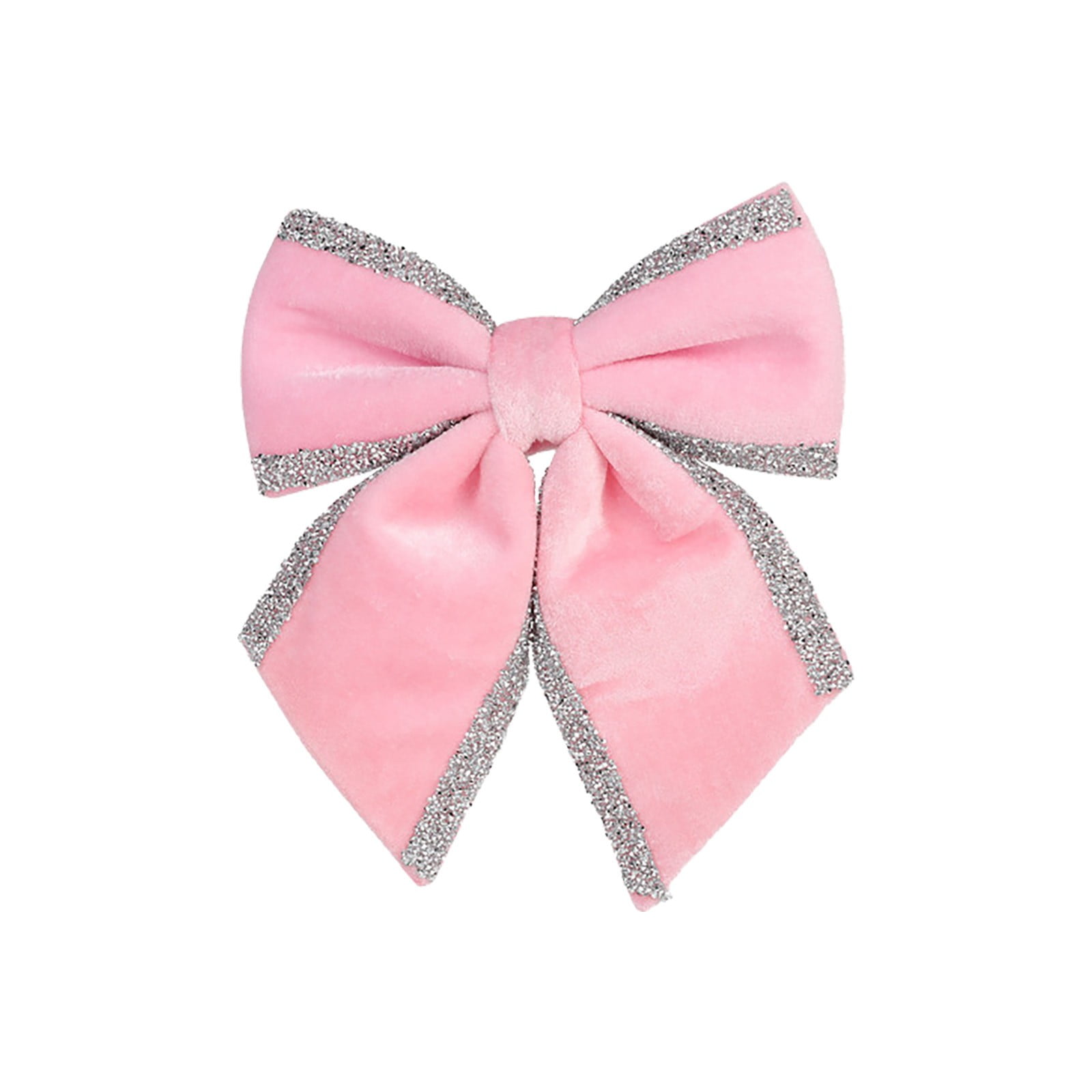Christmas Bows Decorations Big Velvet Bow Border Topper Bow, Velvet ...