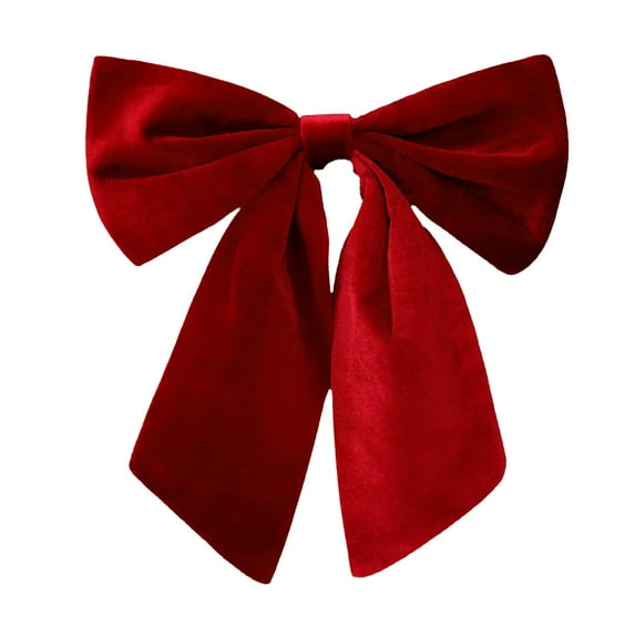 Christmas Bows Ornaments, Hunter Ribbon Bows for Tree Wreath Garland ...