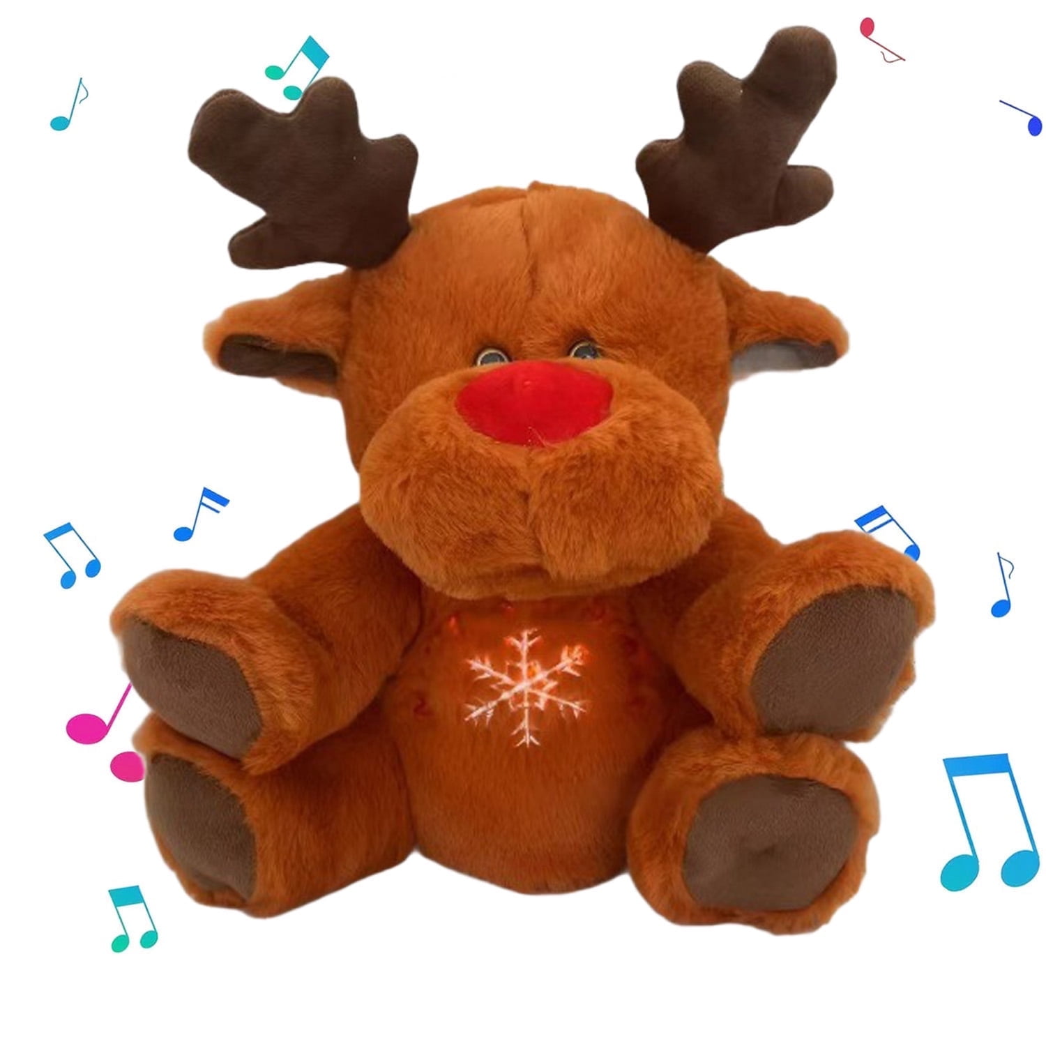 Christmas Breathing Lighting Breathing Moose Baby Sleeping Music Early ...