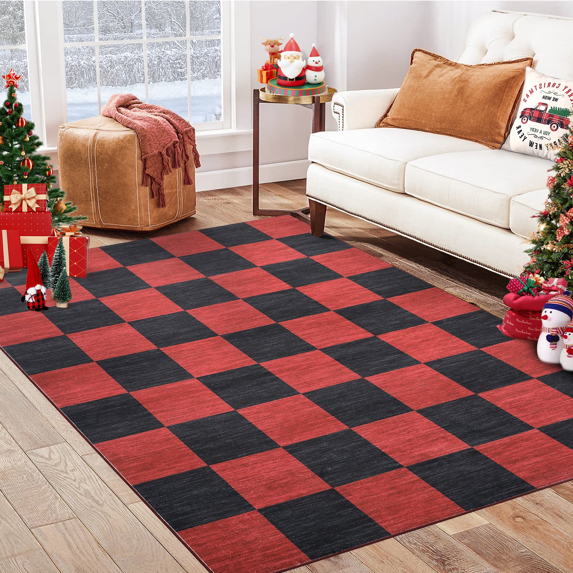 Buffalo Plaid Area Rug