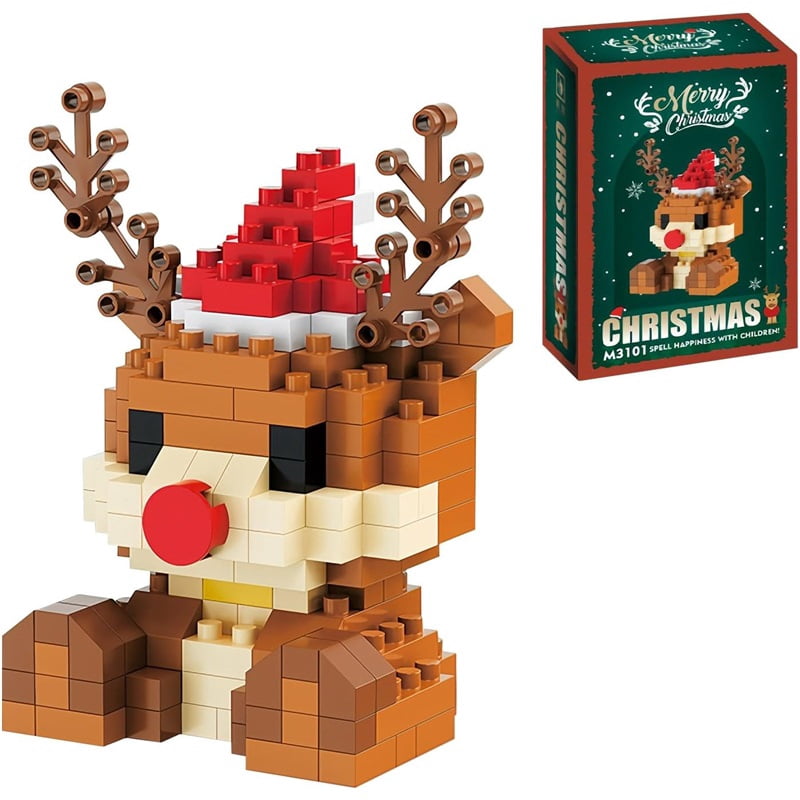 TM sport, Christmas Building Blocks Set, 2025, Festive Holiday Decor ...