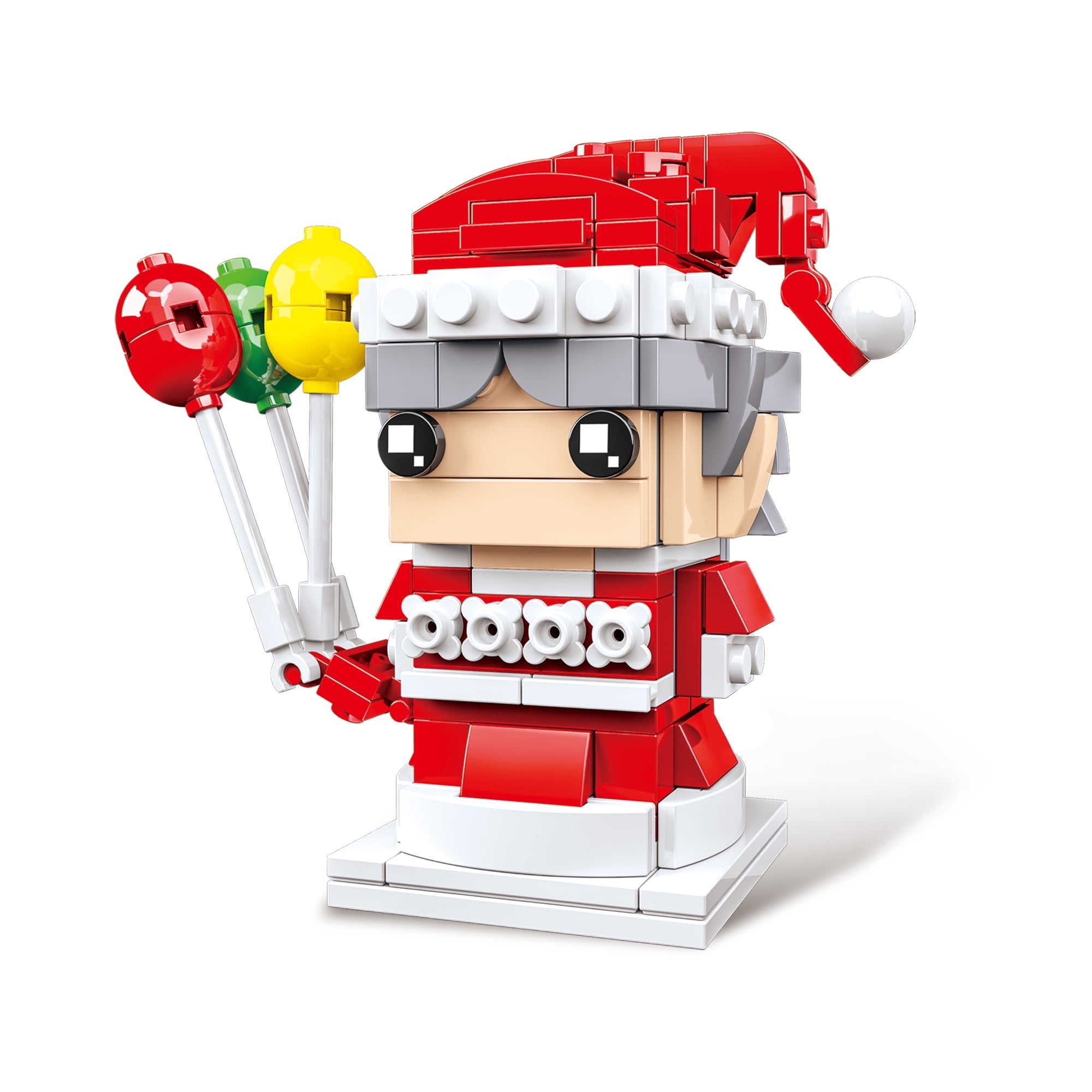 Christmas Building, Christmas Snowman/ELK/Santa Claus Box Blocks Bricks ...