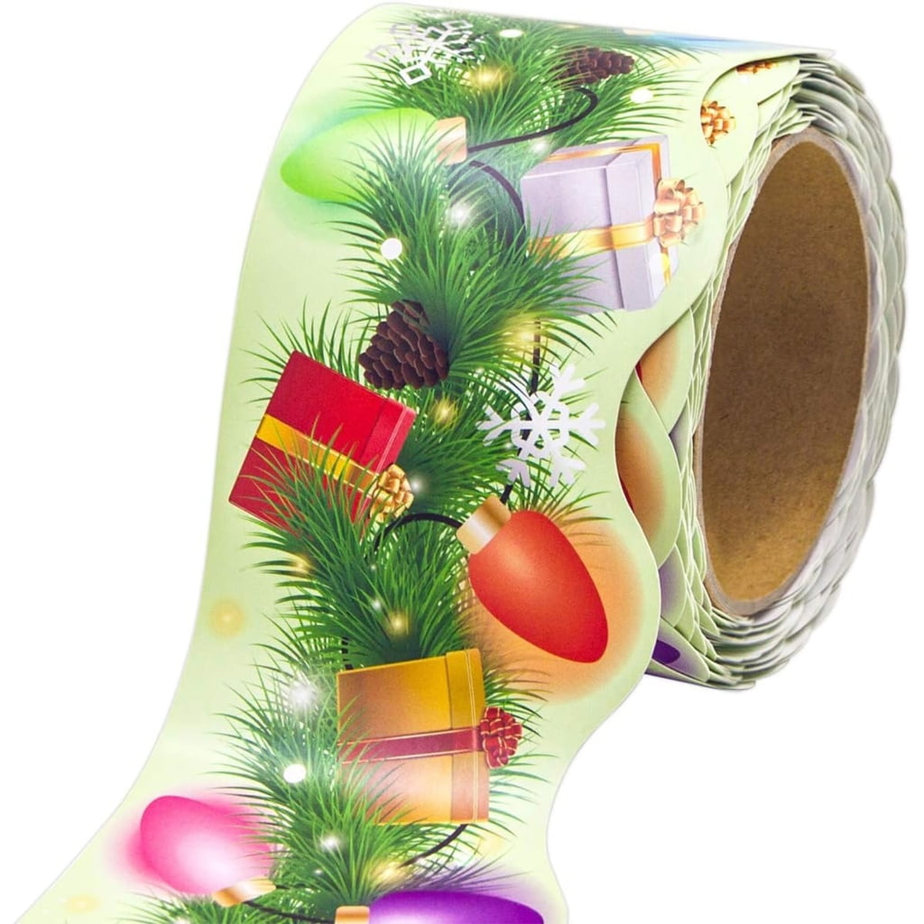 Christmas Bulletin Board Border Colorful Bulletin Border Trim Back-to ...