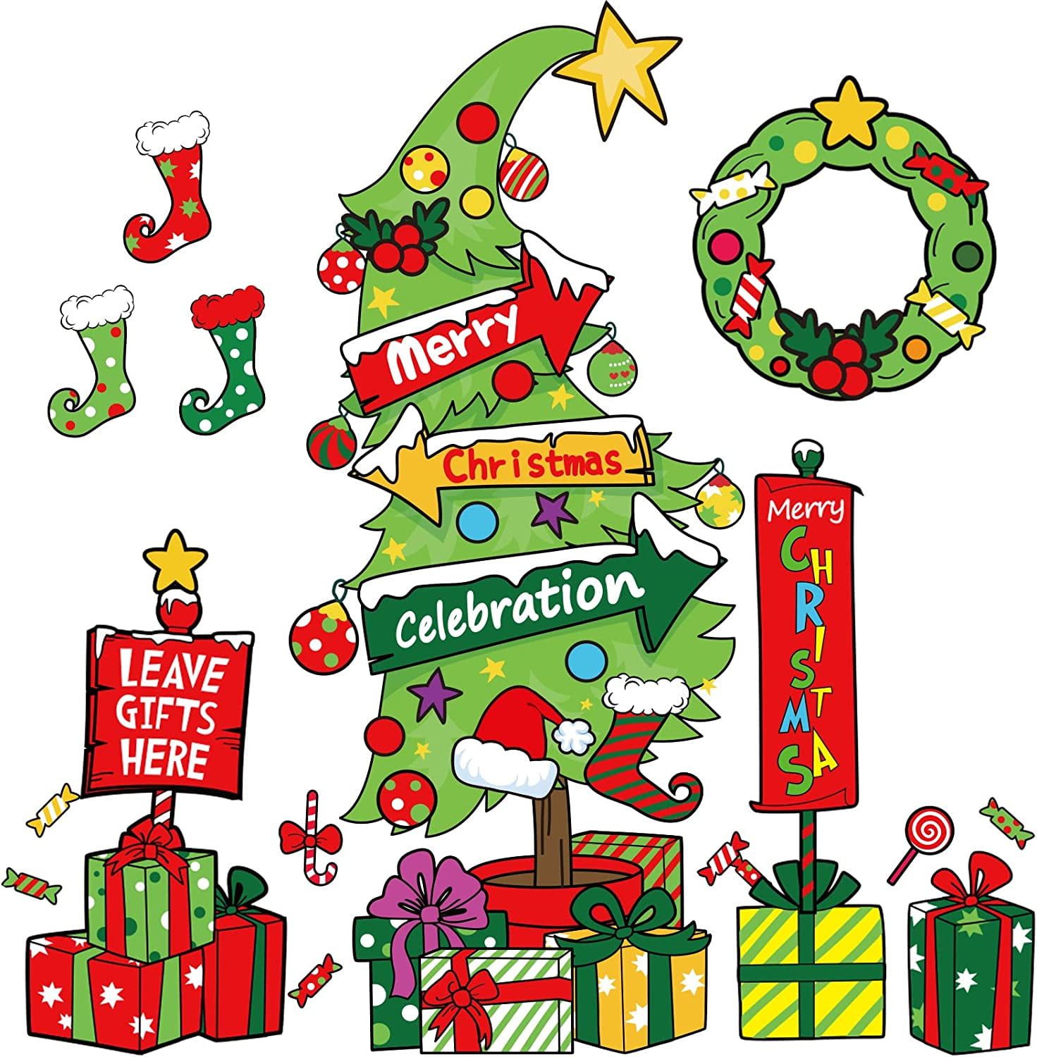 Christmas Bulletin Board Decorations Merry Christmas Classroom Bulletin ...