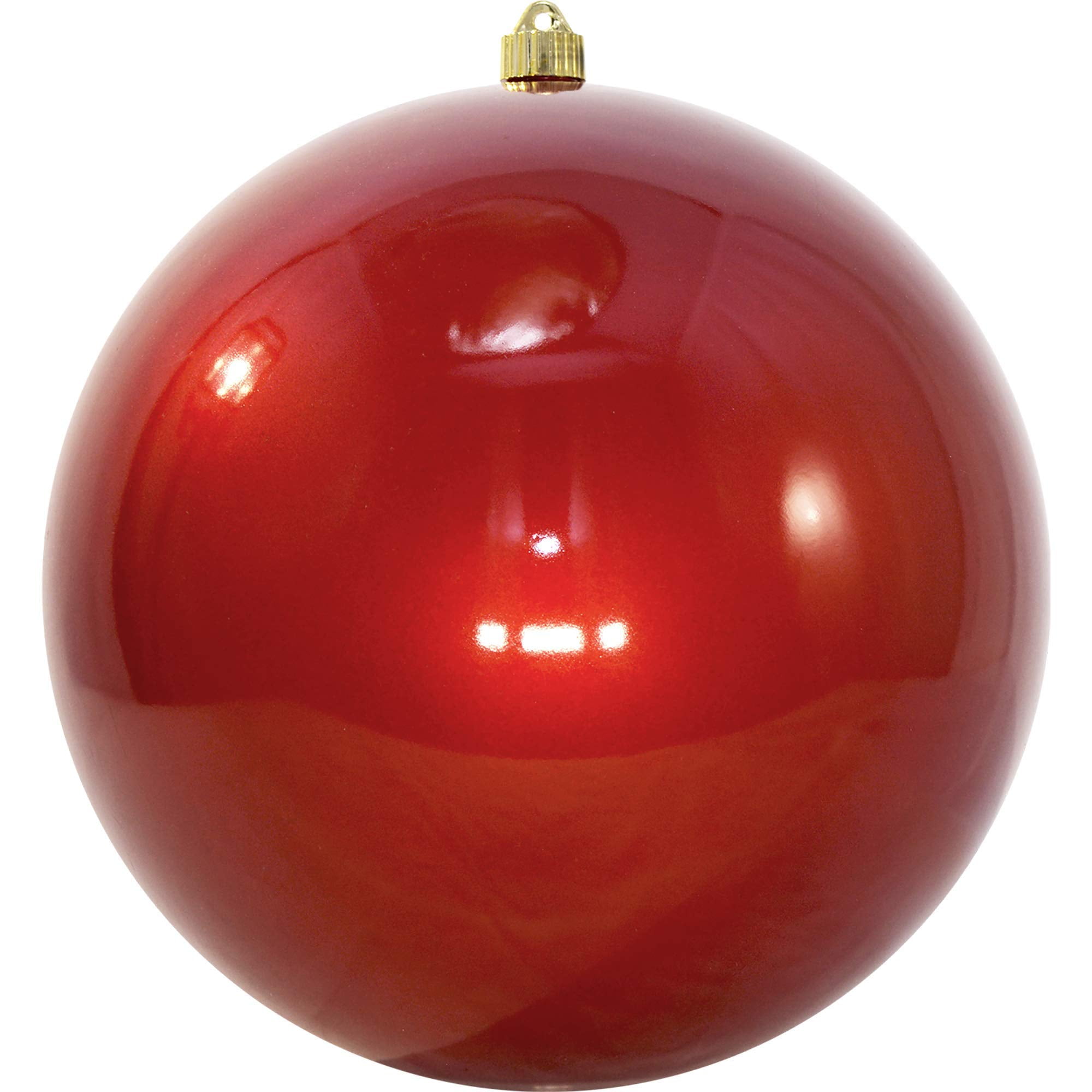 Christmas By Krebs 8" (200mm) Candy Red Ornament, Commercial ...