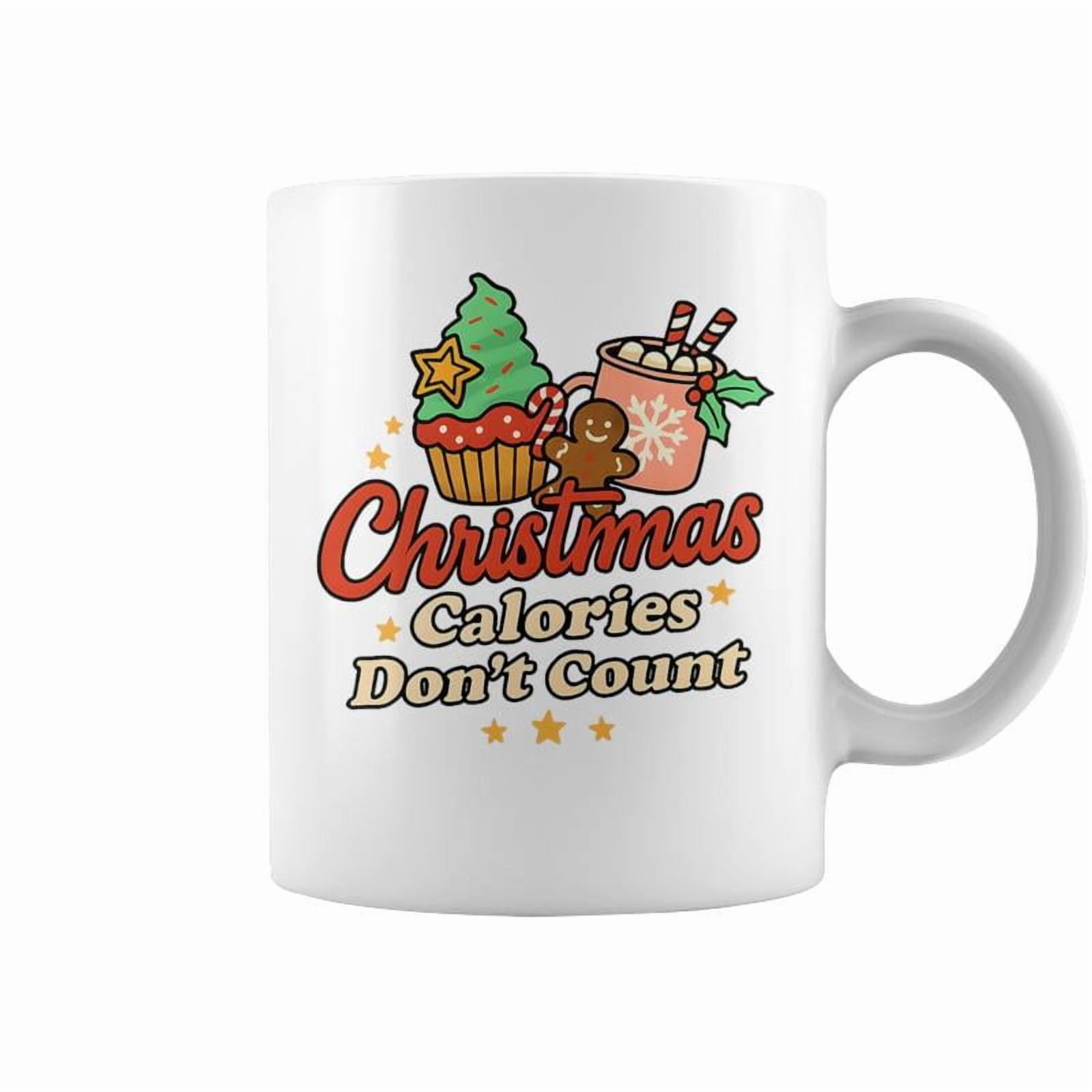 Christmas Calories DonT Count Retro Xmas Baking TriBlend Coffee Mugs ...