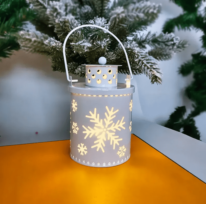 Christmas Candle Lights LED Small Lanterns Wind Lights Electronic ...