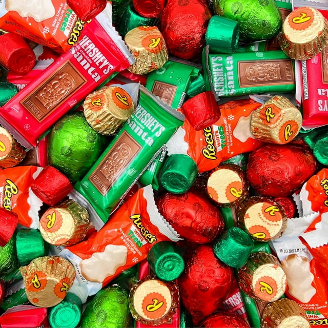 Christmas Candy Assortment, Popular Milk Chocolate Delights ...