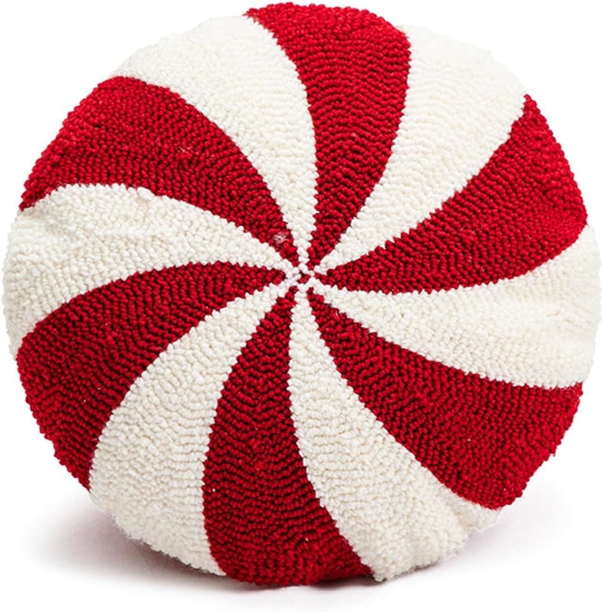 Walmart Christmas Candy Cane Plush Pillow, Red and White Decorative ...