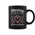 Christmas Candy Cane Work Of Heart Math Teacher Coffee Mugs - Walmart.com