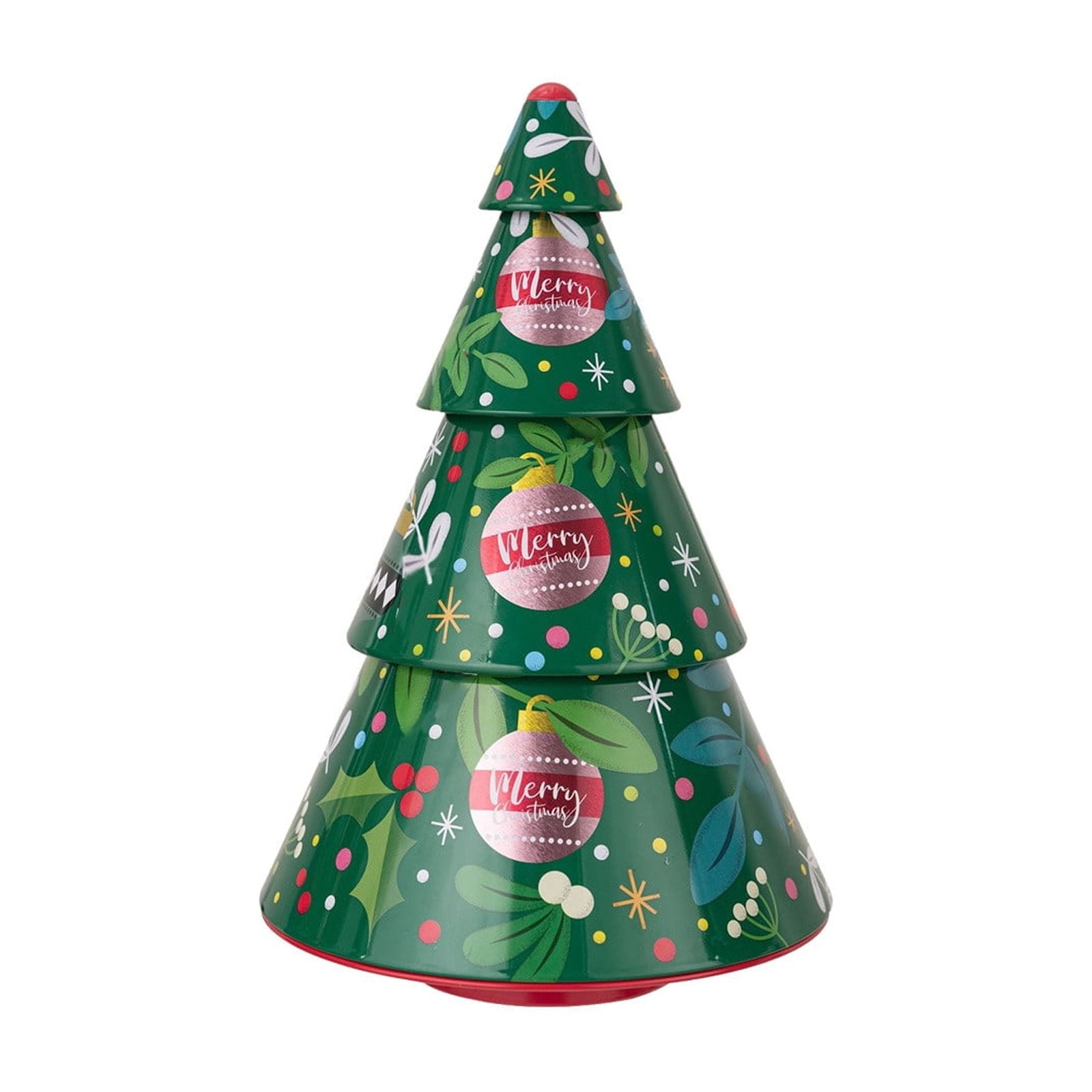 Christmas Candy Containers Christmas Tree Cookies Jars Colorful Sugar ...