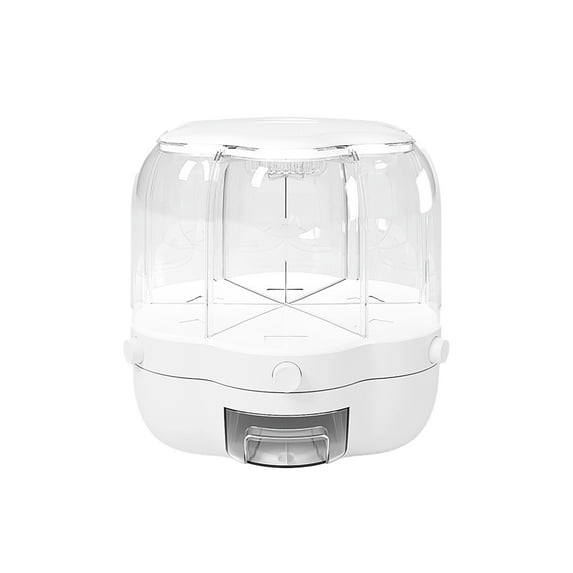 Christmas Candy Dispenser + Candy Box, 360° Rotating Candy Dispenser ...