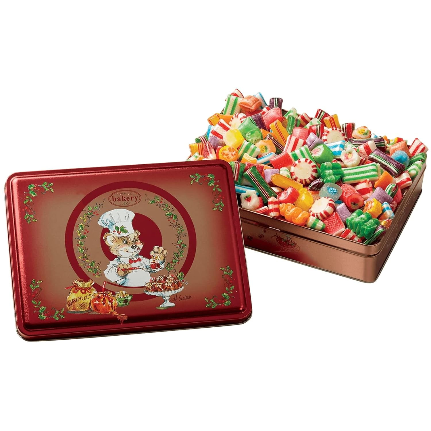 Christmas Candy - Holiday Assortment Filled with Mini Hard Candy, Baby ...