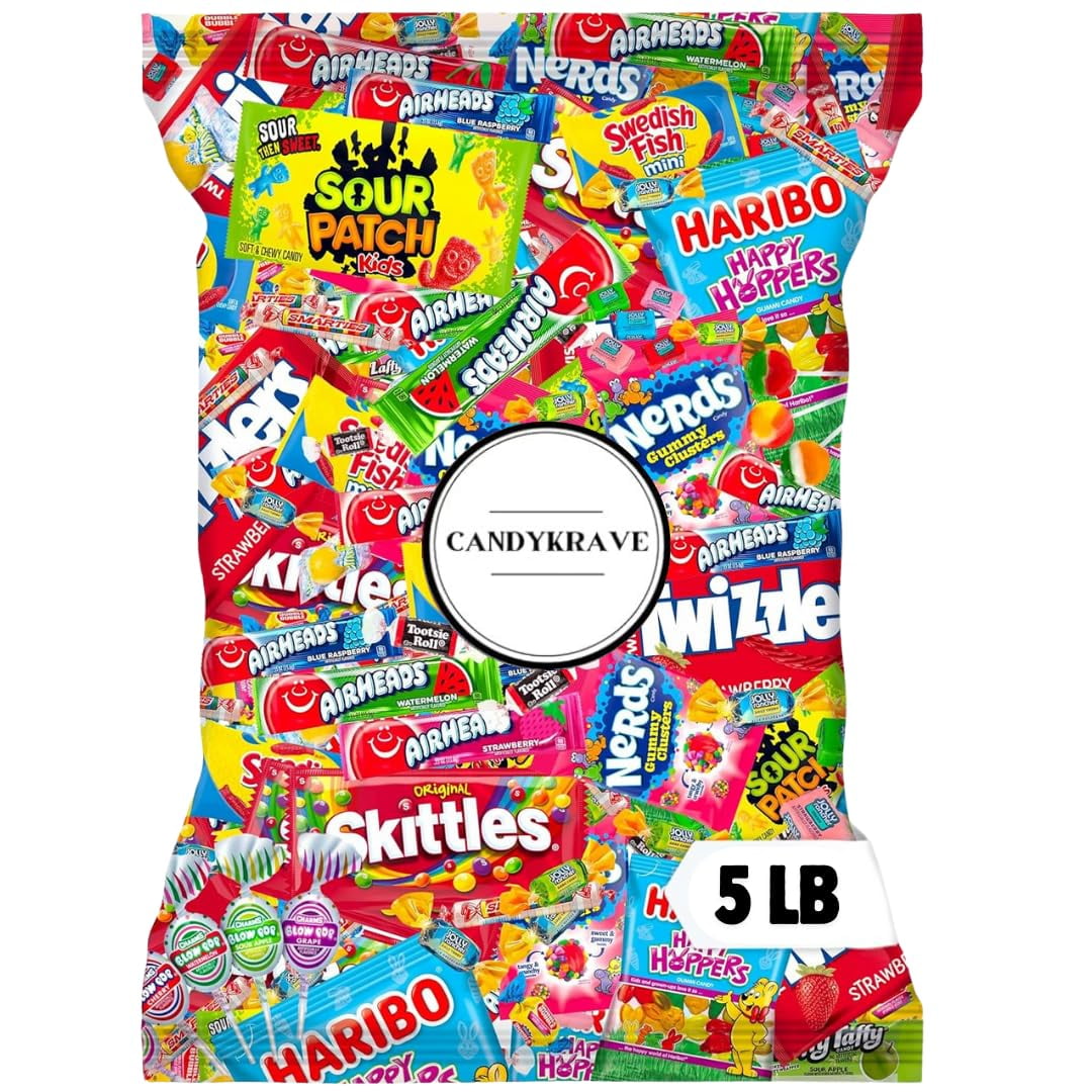 Christmas Candy Individually Wrapped - 5LB Christmas Bulk Assorted ...