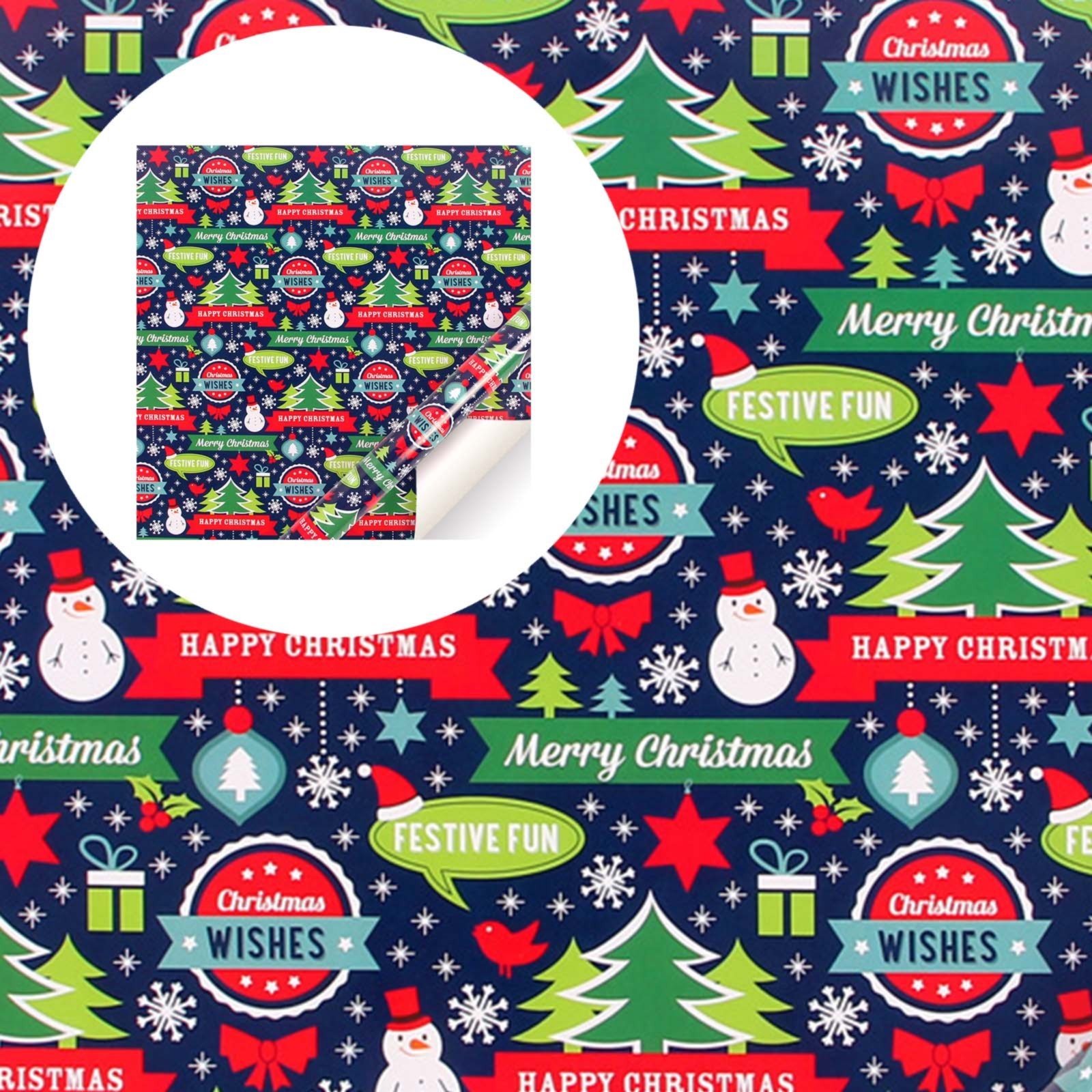 Christmas Candy Paper Gift Wrapping Paper Red And White Paper 6Pcs 70Cm ...