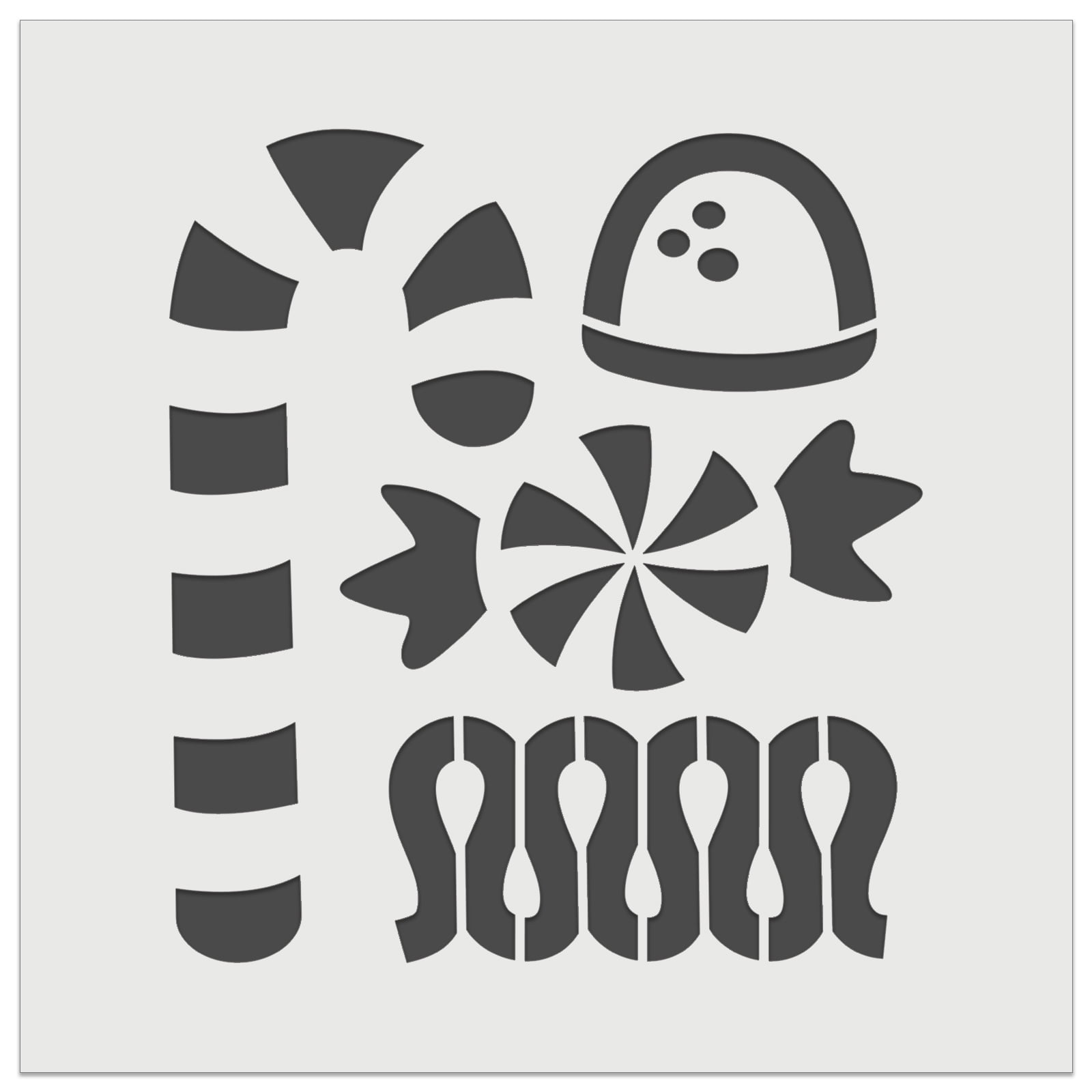 Candy Gumdrop Template