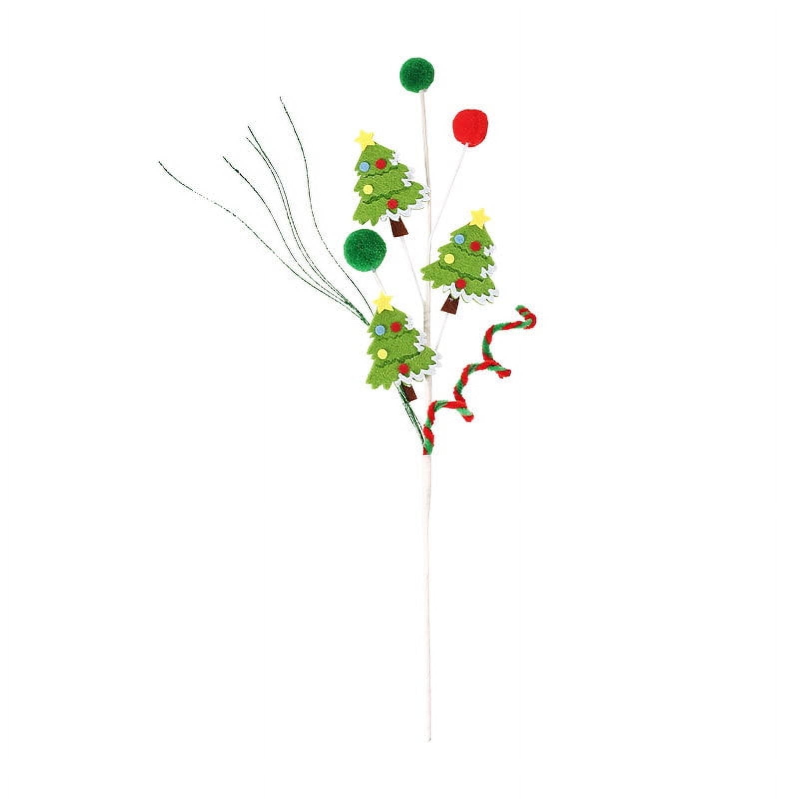 Christmas Candy Shape Picks Lollipop Sprays Xmas Tree Decorations ...