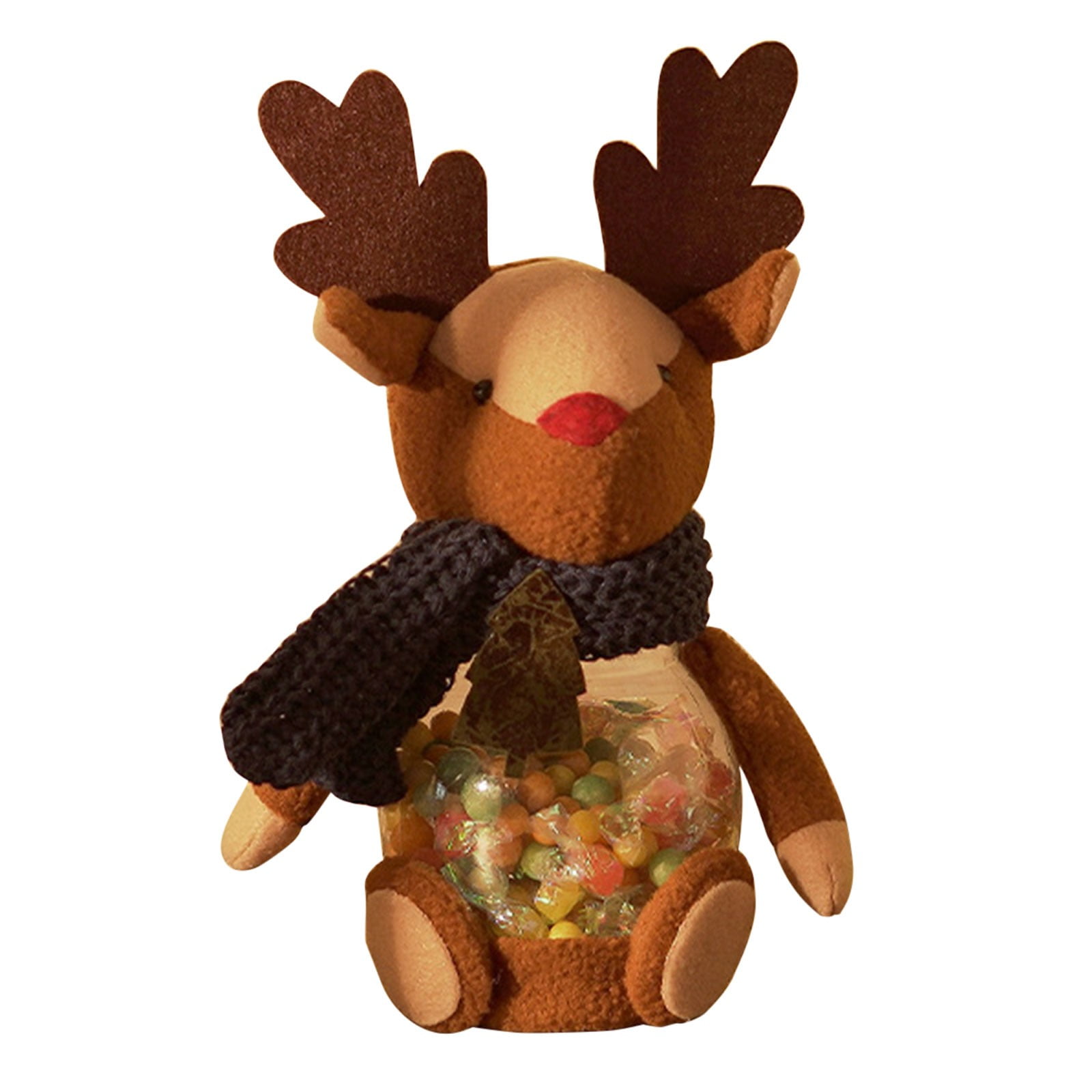 Christmas Candy Storage Jar Santa Snowman Candy Jar Christmas ...