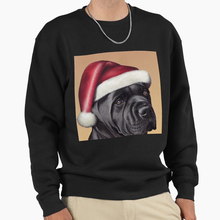 Christmas Cane Corso Perfect For Animal Graphic Unisex Sweatshirt Retro ...