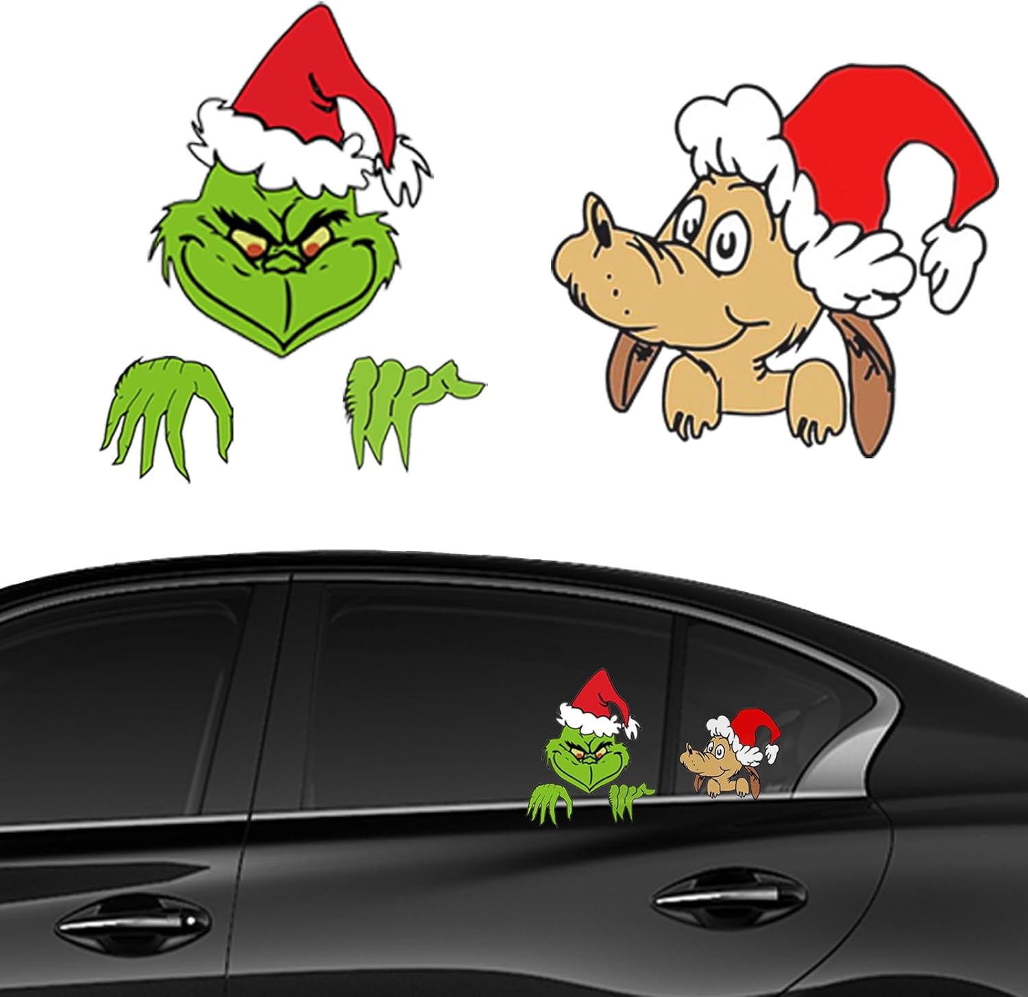 Christmas Car Decals