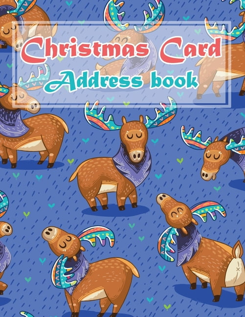 Christmas Card Address Book : Record Book and Tracker For Holiday Cards ...