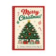 Christmas Card Album Holder, Holiday Greeting Card Storage Book with ...
