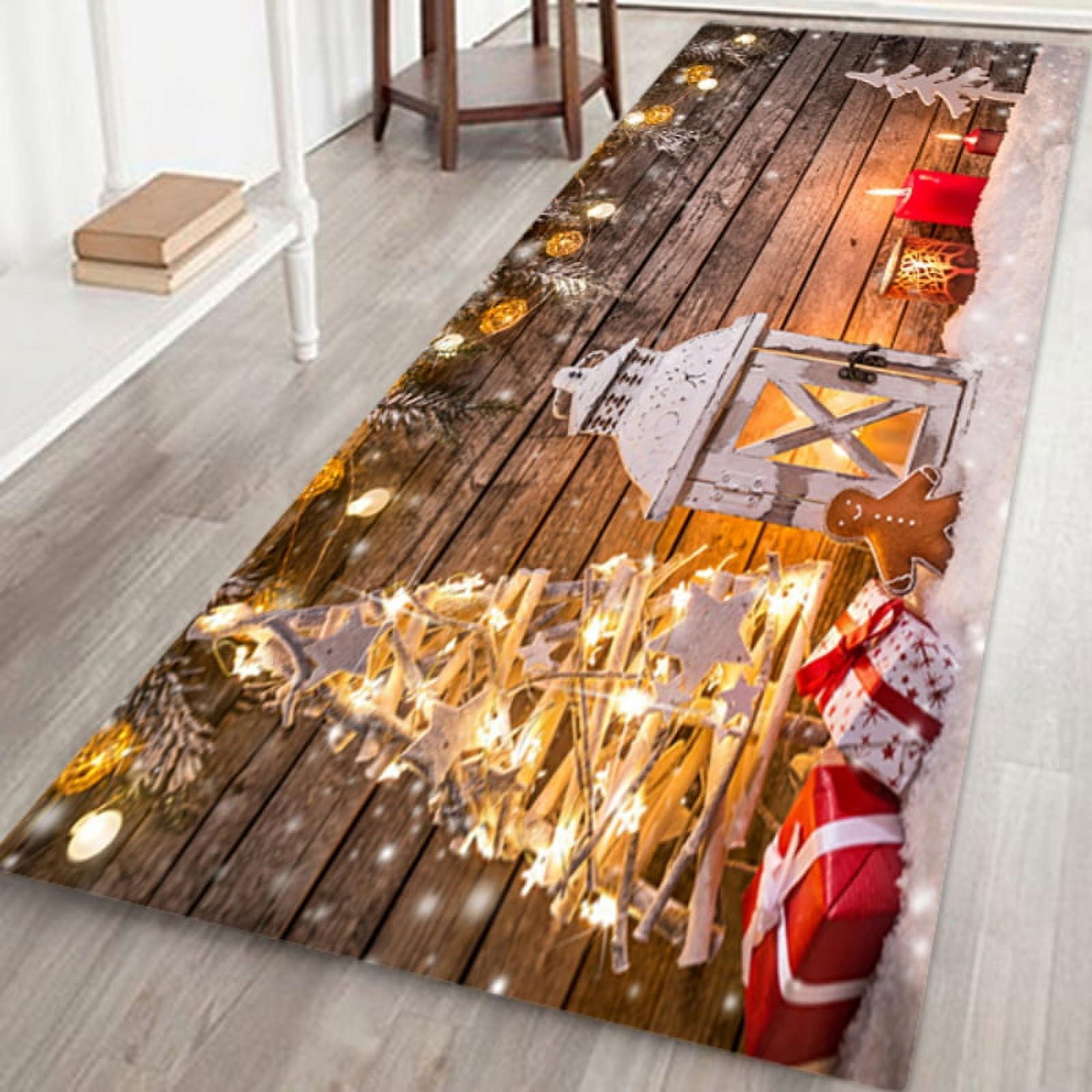 Christmas Carpet Living Room Dining Bedroom Area Rugs Xmas Floor Mats ...