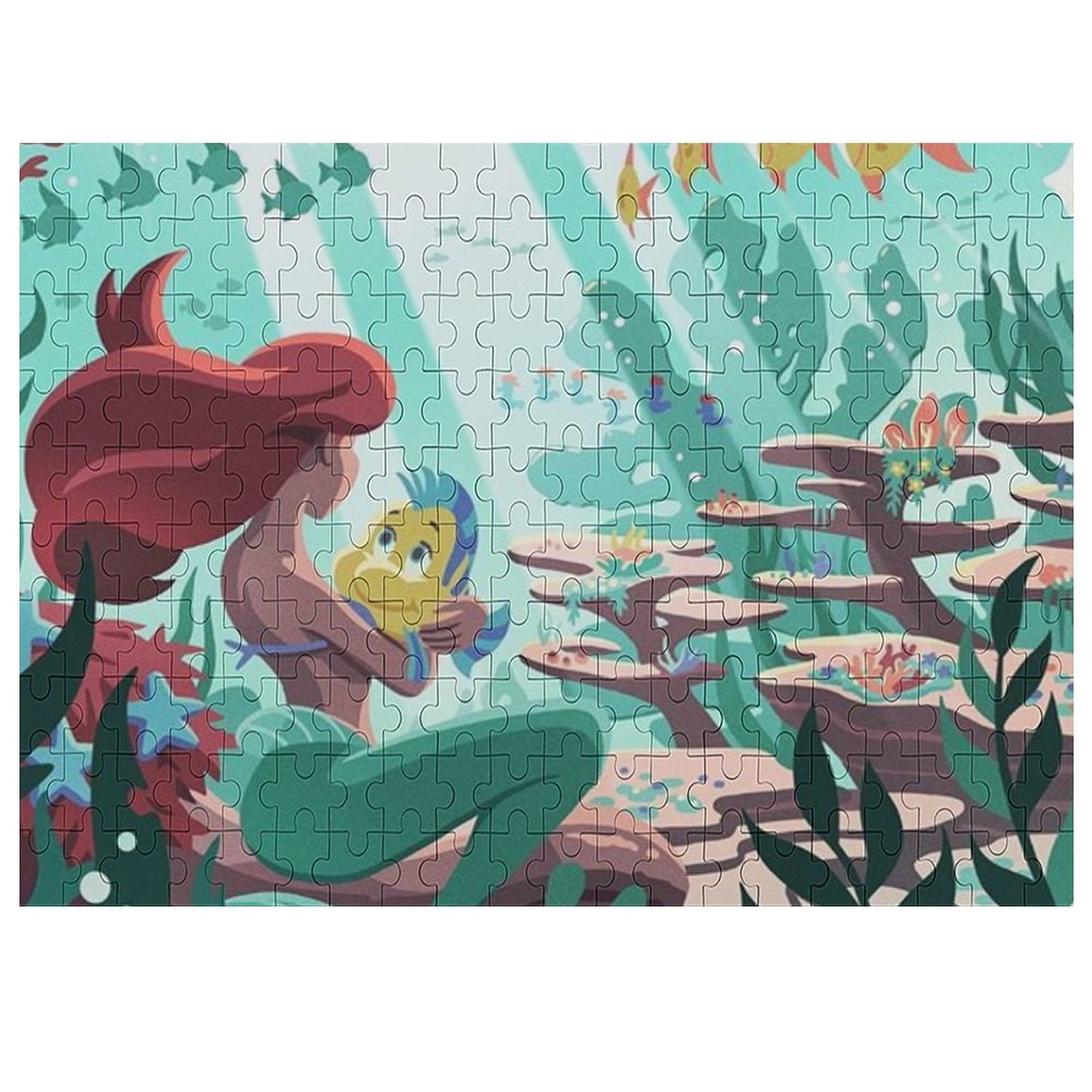 Christmas Cartoon Anime The Little Mermaid Jigsaw Puzzle - Precision ...