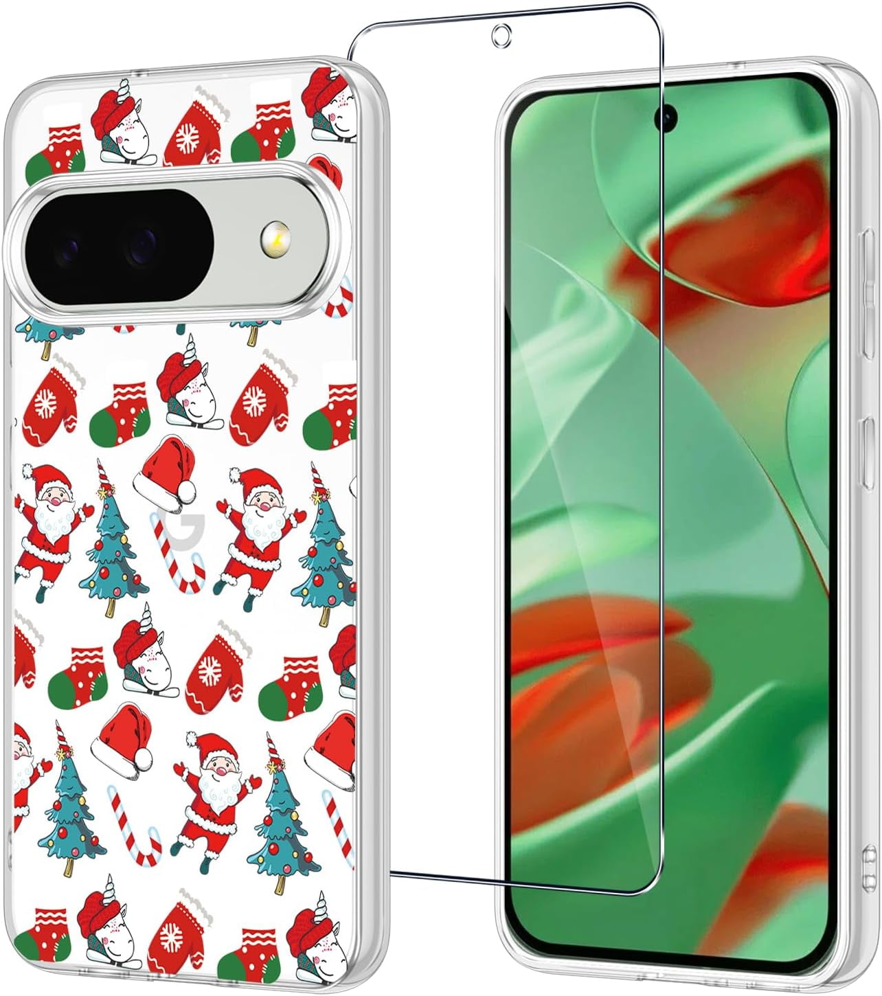 Christmas Case Compatible with for Google Pixel 9/9 Pro 5G 6.3'' with ...