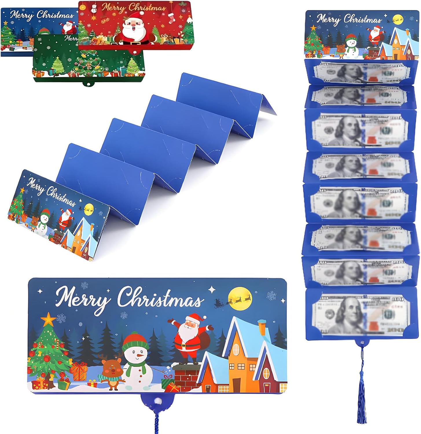 Christmas Cash Envelope, Christmas Money Holders, Cash Gift Card ...