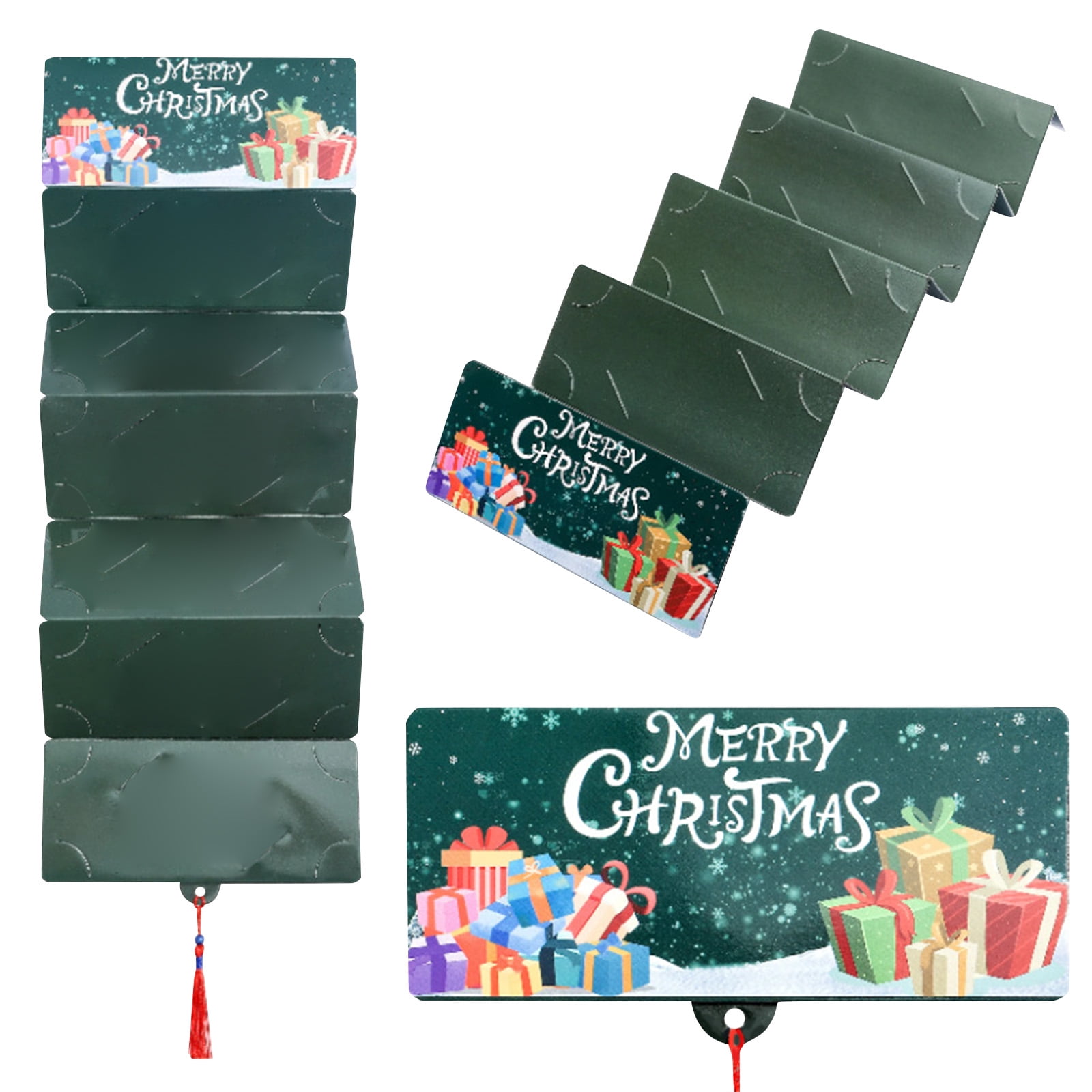 Christmas Cash Gift Envelope,Christmas Money Gift Card Holder - 10 Slot ...