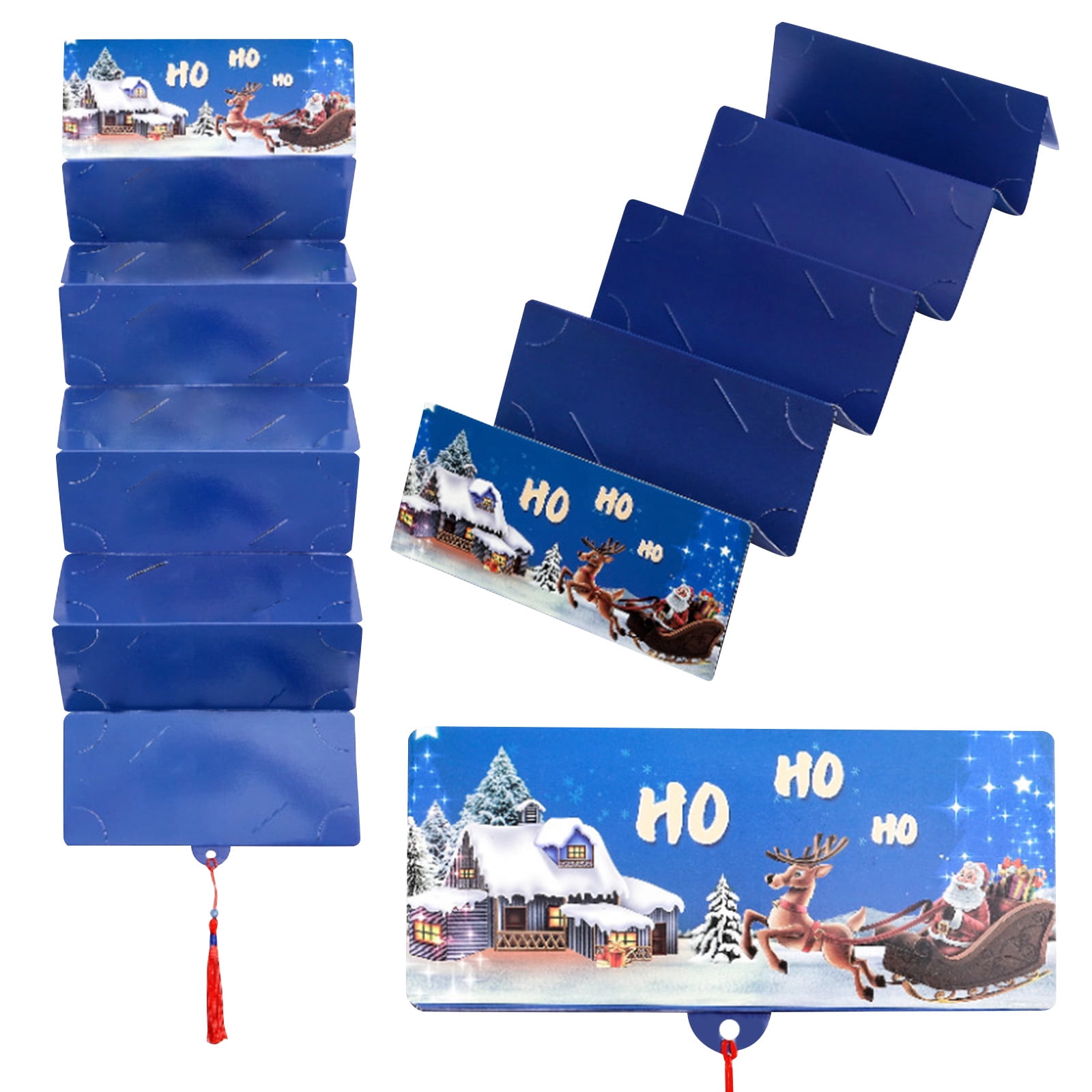 Christmas Cash Gift Envelope,Christmas Money Gift Card Holder - 10 Slot ...