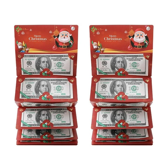 Christmas Cash Gift Envelopes, Christmas Money Holder or Gift Card ...