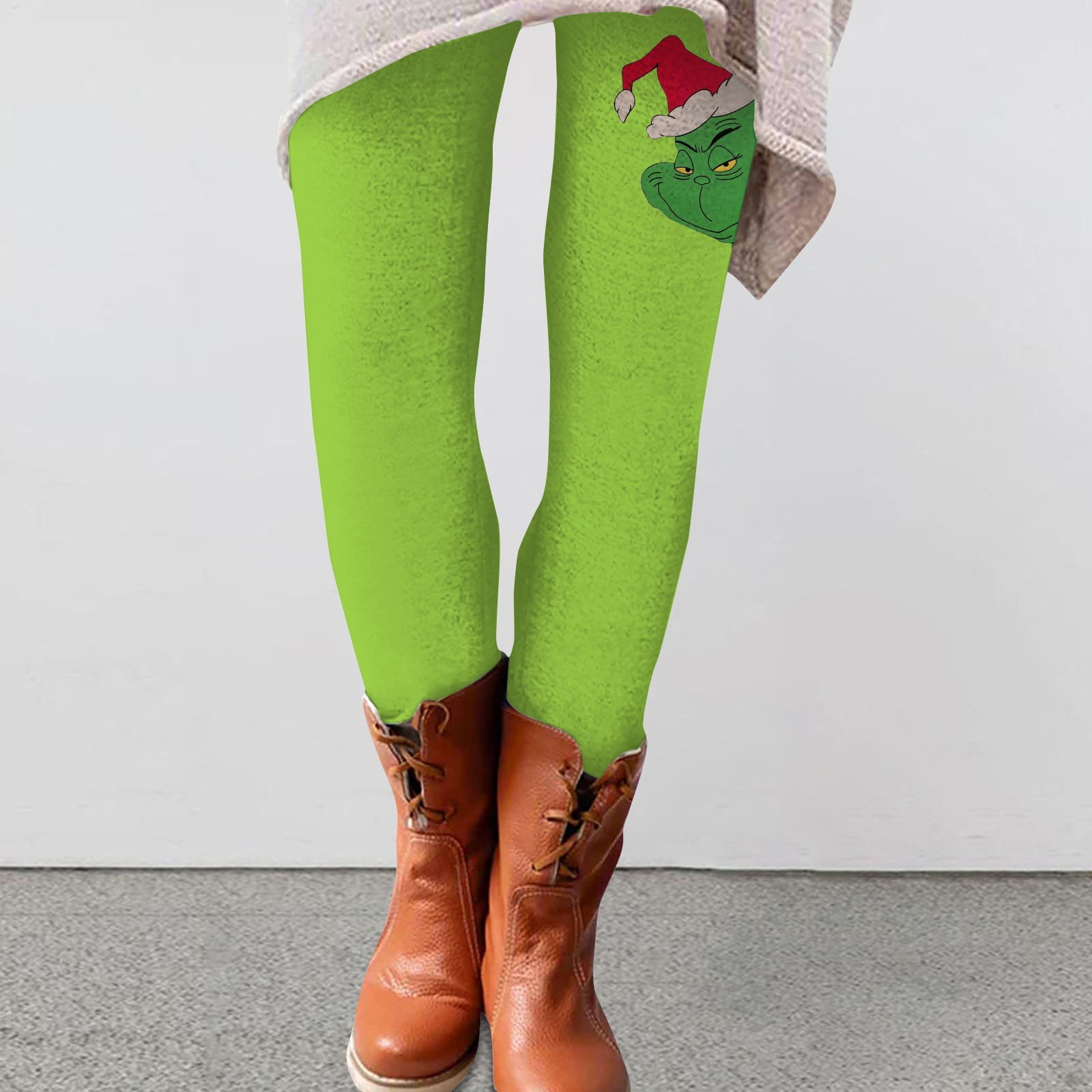 Christmas Casual Long Pants Grinch Christmas Pants for Women Women's ...