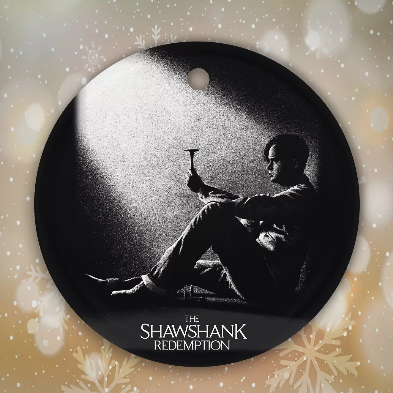 Christmas Ceramic Ornament Shawshank Redemption Dramatic Storyy ...