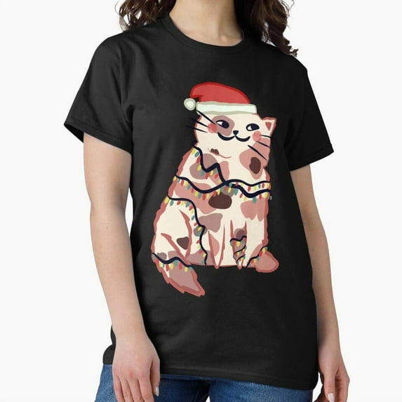 Christmas Chaos With A Tangled Mess Of Lights And A Frustrated St. Nick ...