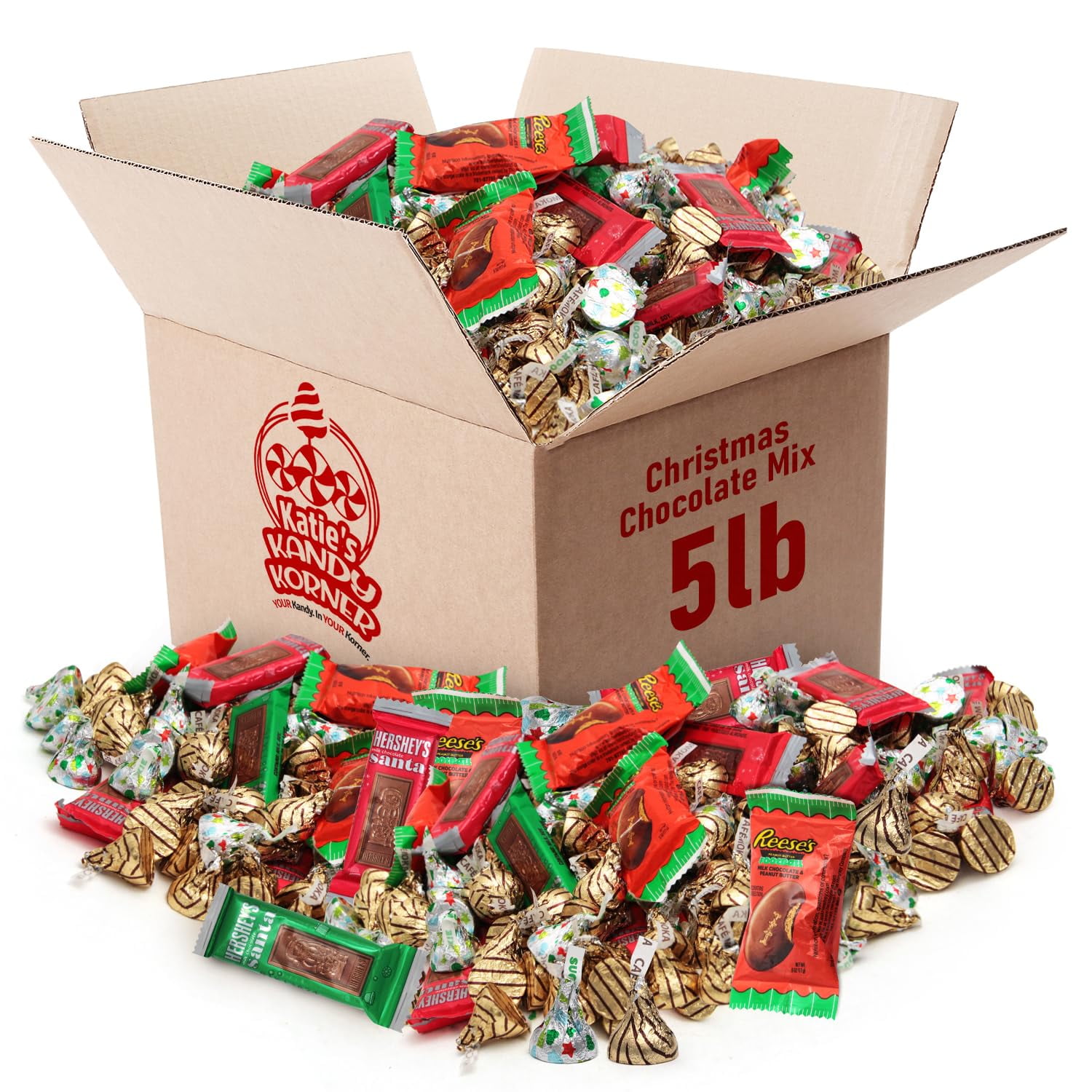 Christmas Chocolate Mix, Pack of Christmas Candy Individually Wrapped ...