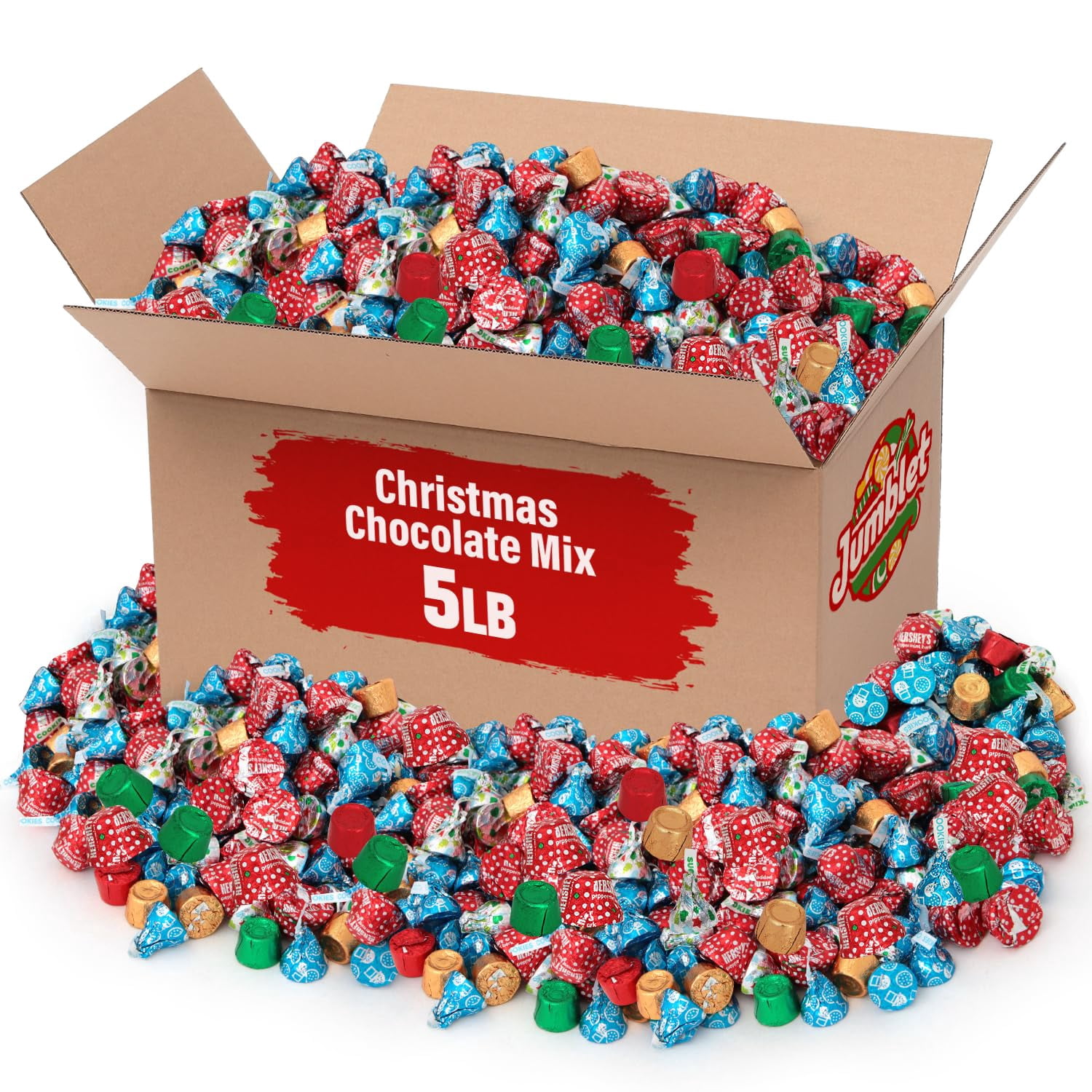 Christmas Chocolate Variety Pack, Pack of Christmas Candy Individually Wrapped, Ideal Assorted ...